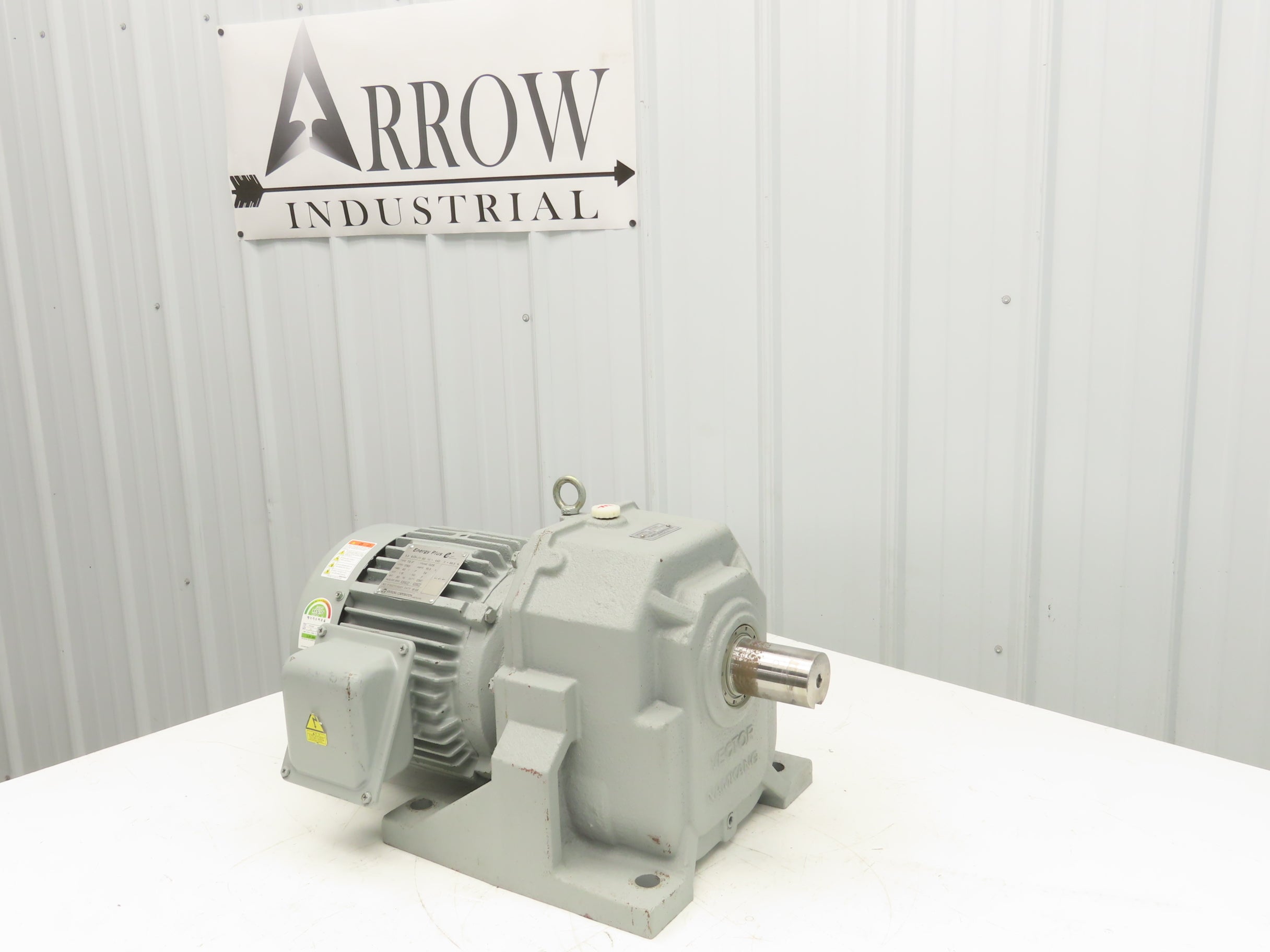 Vector Namkang 7.5HP-F205-30 Inline Gear Motor 30:1 Ratio 60rpm 5.5kw ...