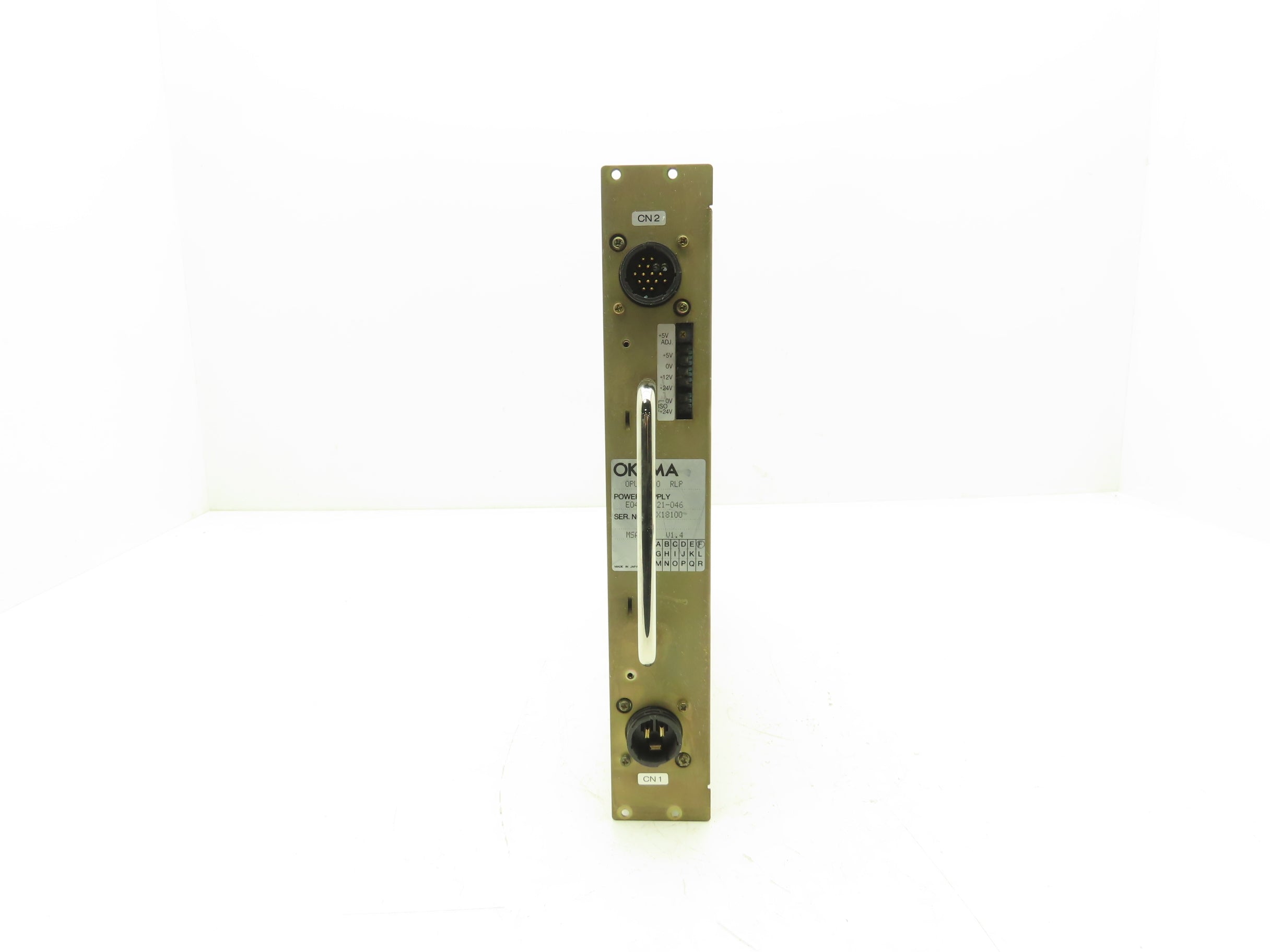 Okuma E0451-521-046 OPUS 5000 PLC Slot Card Power Supply Drive Module ...