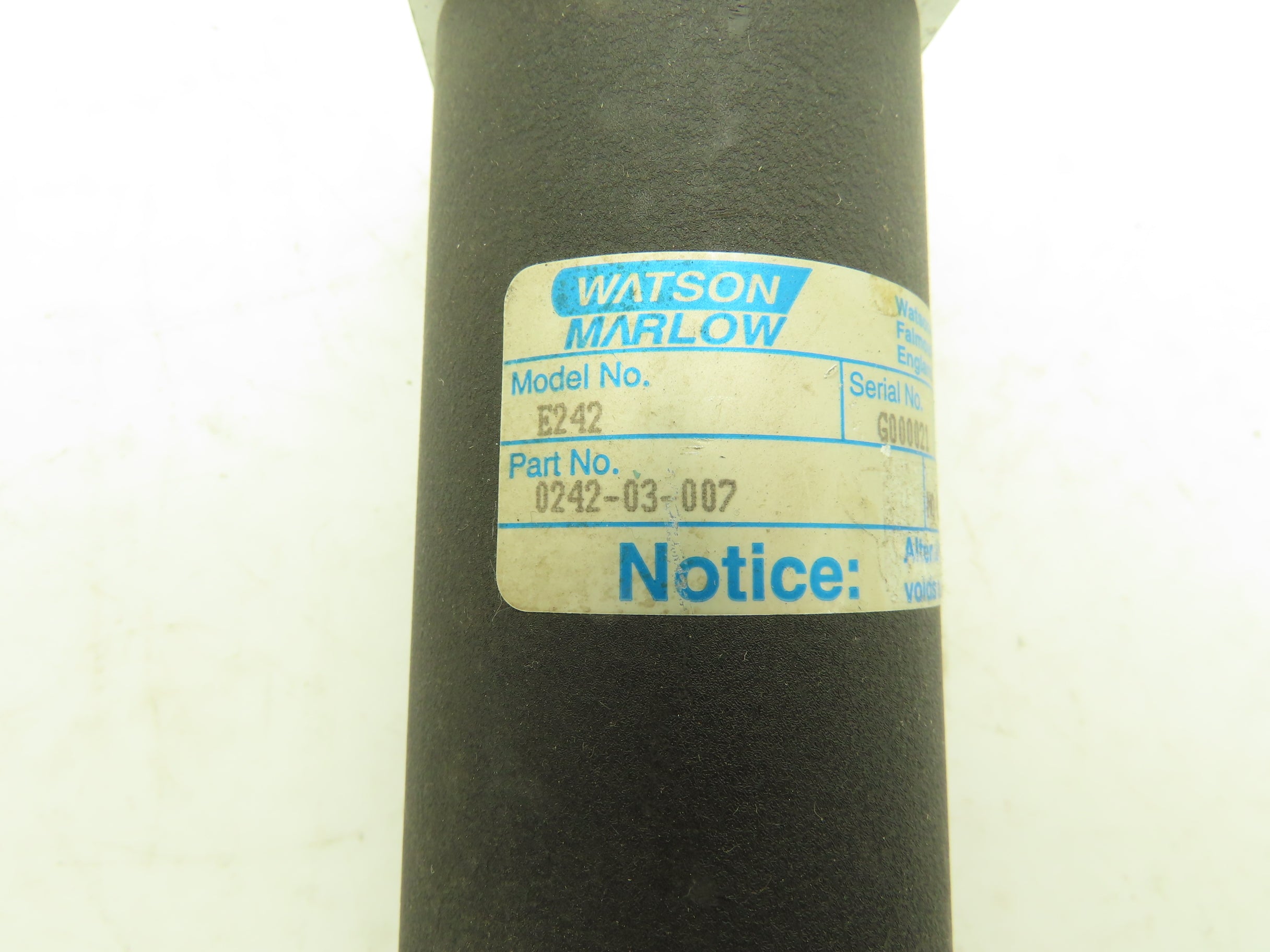 Watson Marlow E242 DC Pump Motor Dual Shaft Pinion Spline 0242-03-007 ...