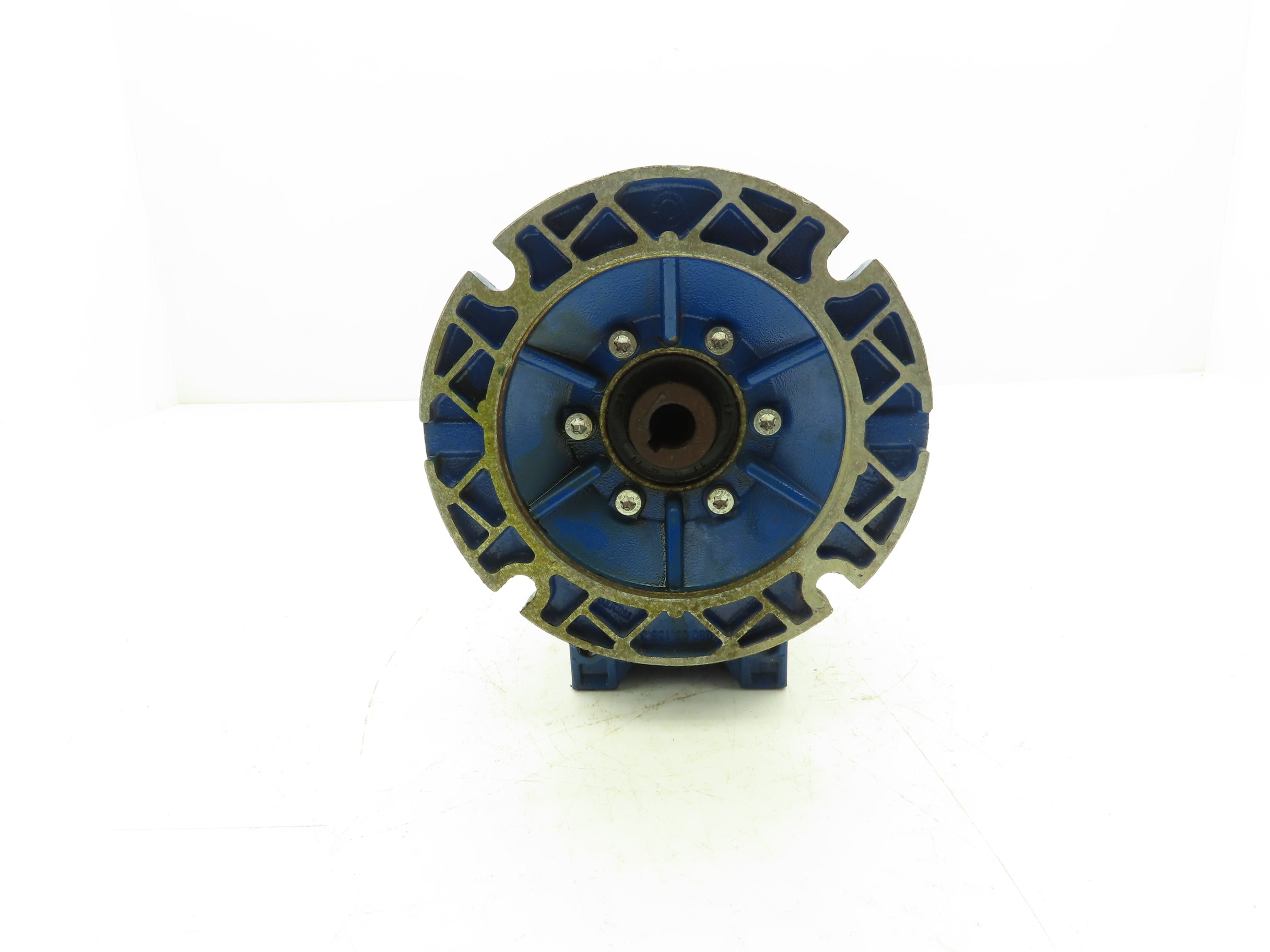 Motovario NMRV 050 Gearbox 20:1 Reducer 87.5rpm Hollow Shaft Output 56 ...