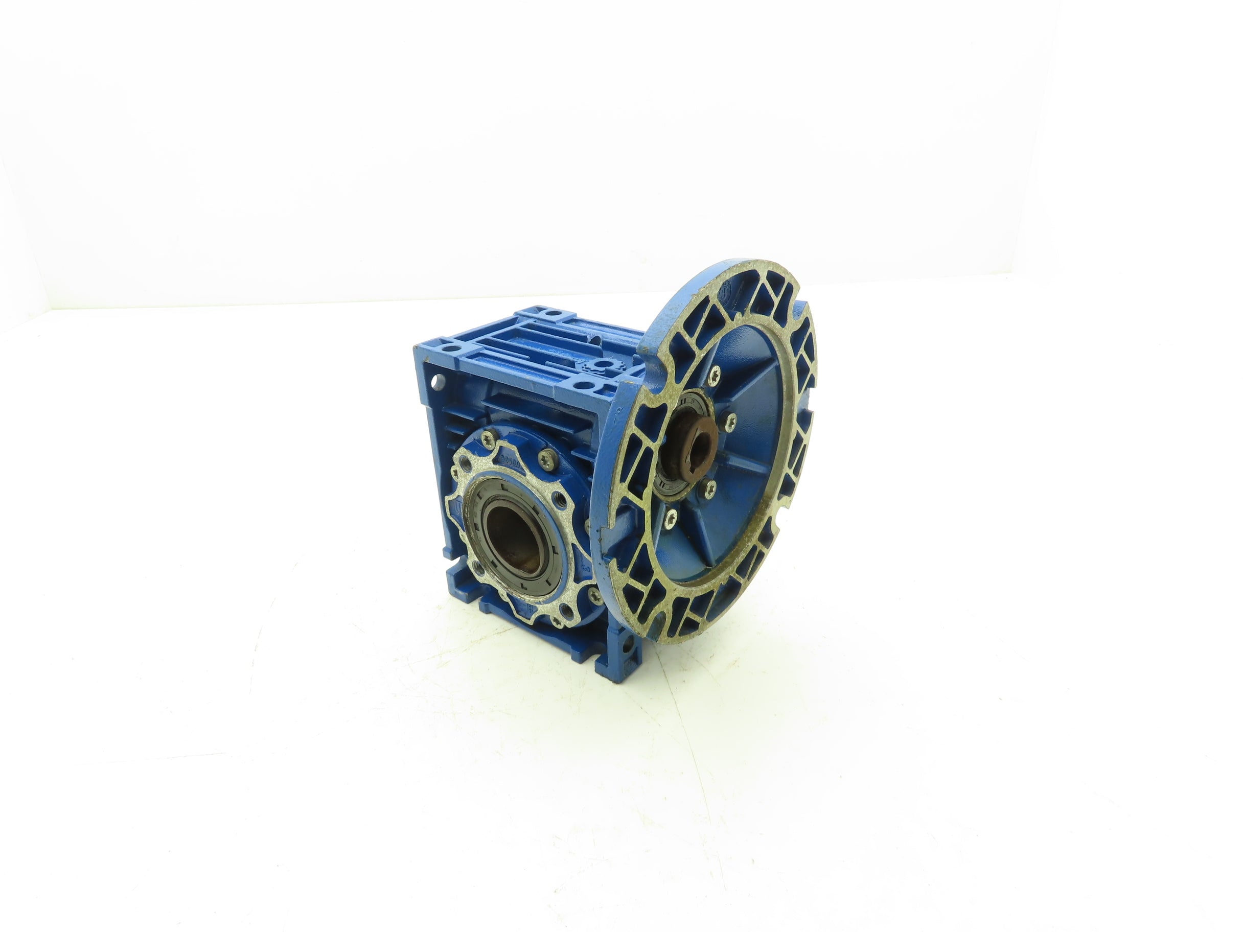 Motovario NMRV 050 Gearbox 20:1 Reducer 87.5rpm Hollow Shaft Output 56 ...