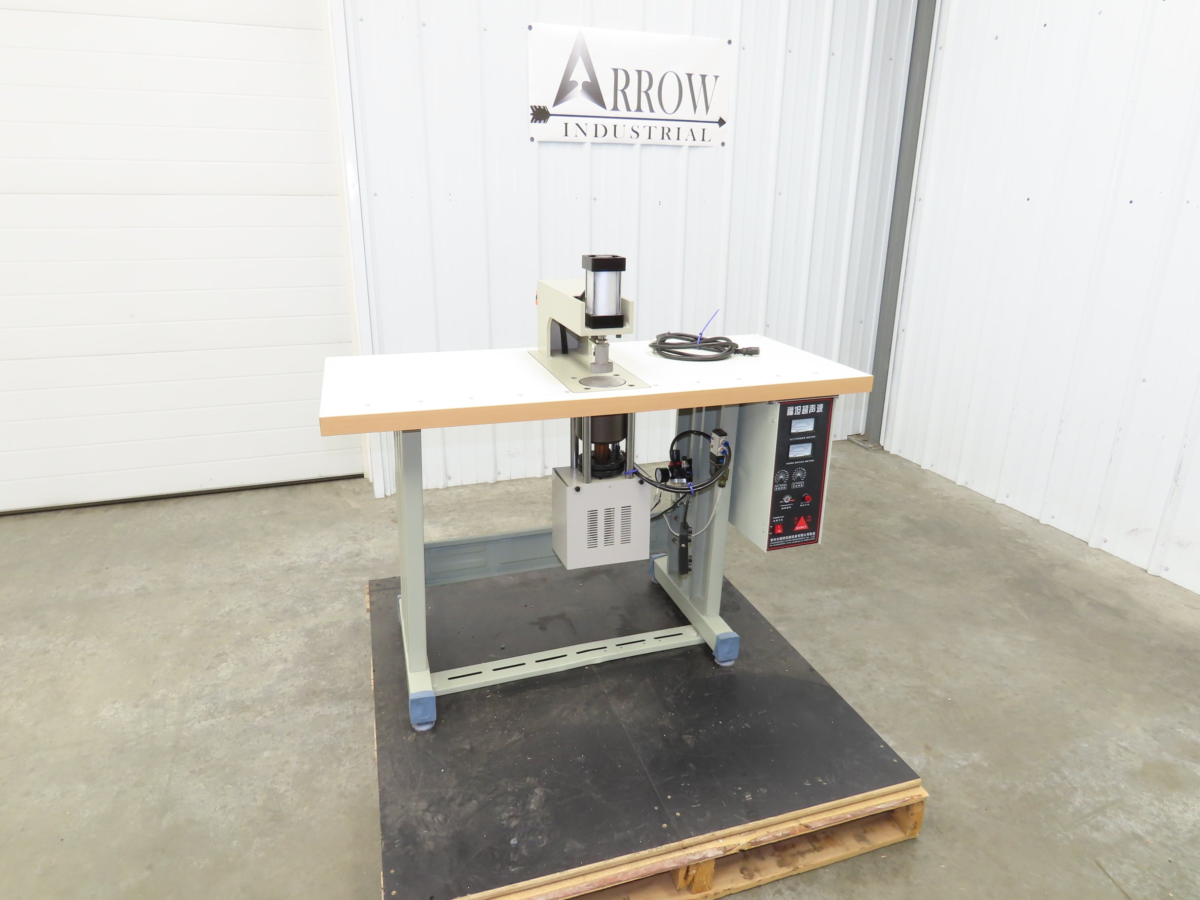 Changzhou JT-100-Q Ultrasonic Welding Sewing Head Unit Press 2x1" Foot ...