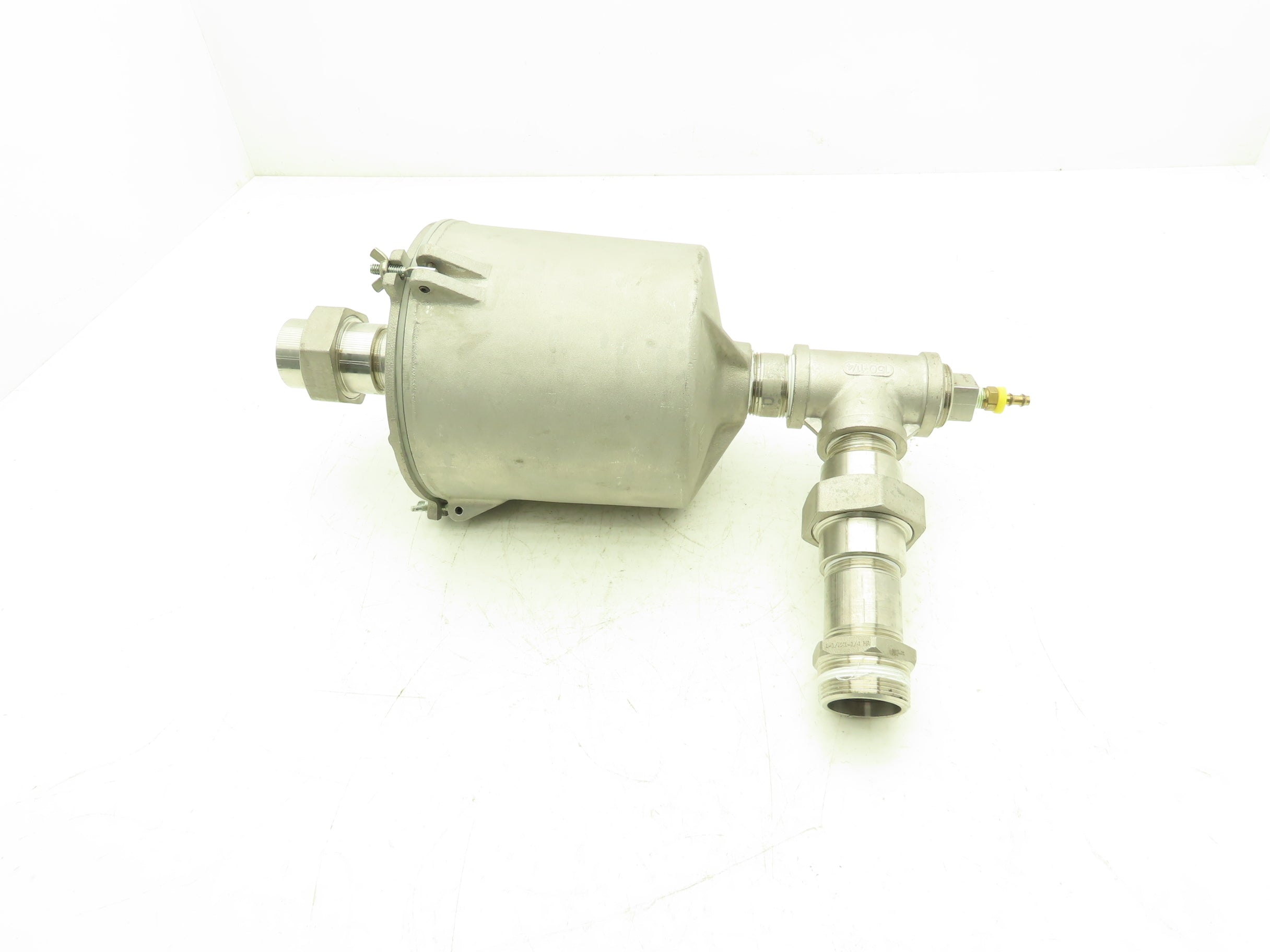 Gast AV461 Intake Vacuum Air Bag Filter Aluminum Housing Pot Style 1-1 ...