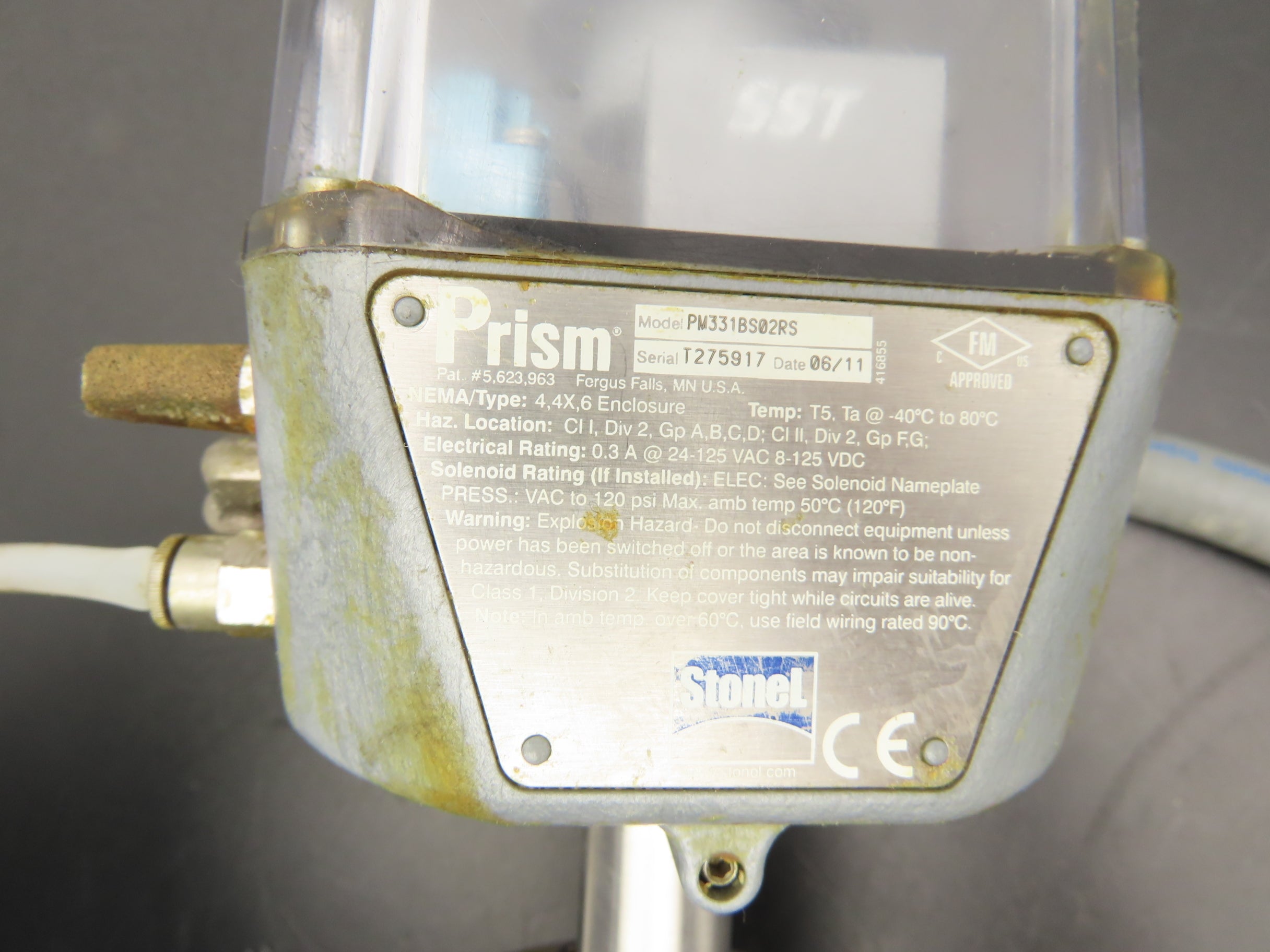 SPX Waukesha W6100046 Sanitary Shut-Off Valve 2" Tri-Clamp w/StoneL Pr ...