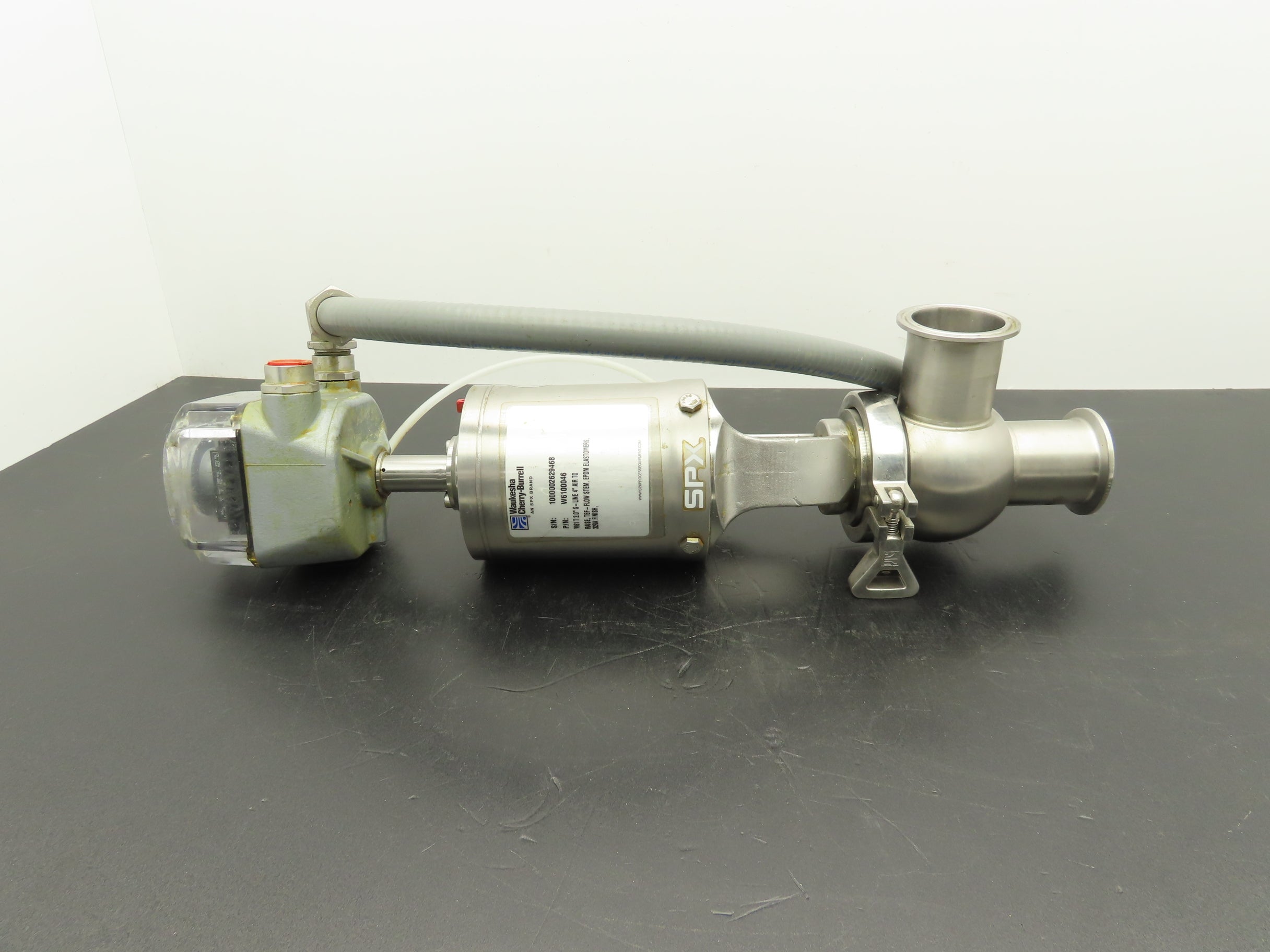 SPX Waukesha W6100046 Sanitary Shut-Off Valve 2" Tri-Clamp w/StoneL Pr ...