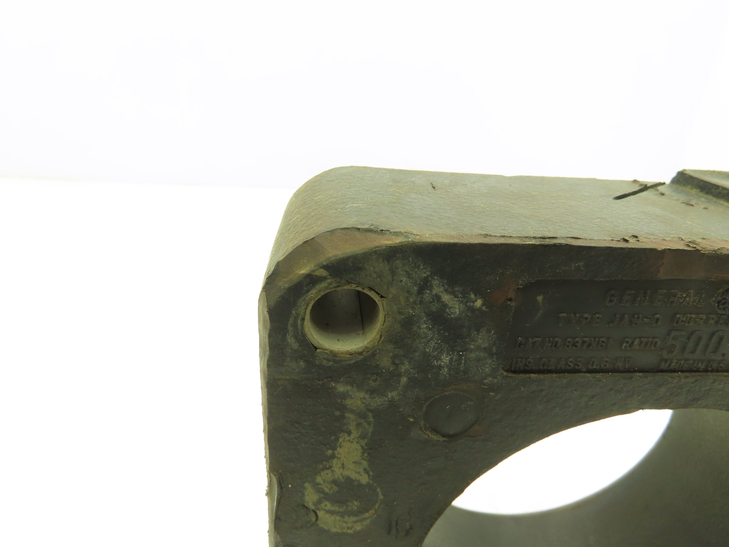General Electric 857X61 JAH-0 Current Transformer Ratio 500:5 Amp 25-4 ...