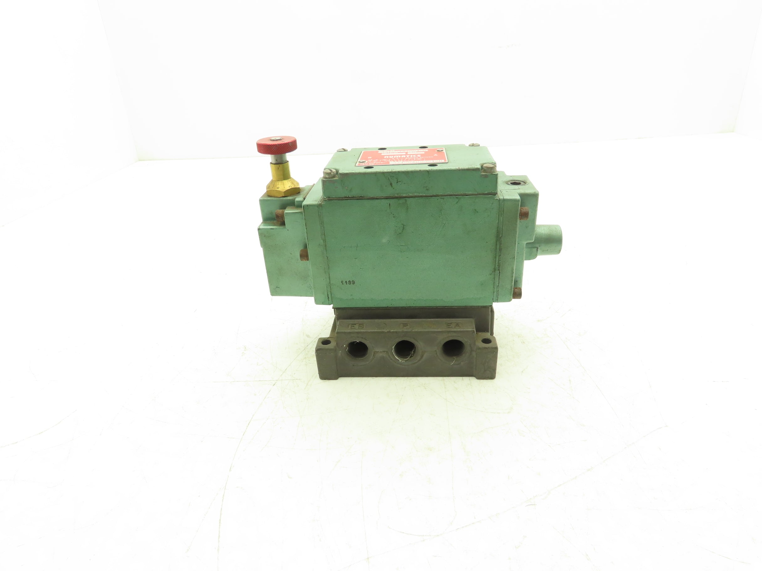 Numatics 33TSS4410012D Pneumatic Valve w/Single Manifold Block 150 PSI ...