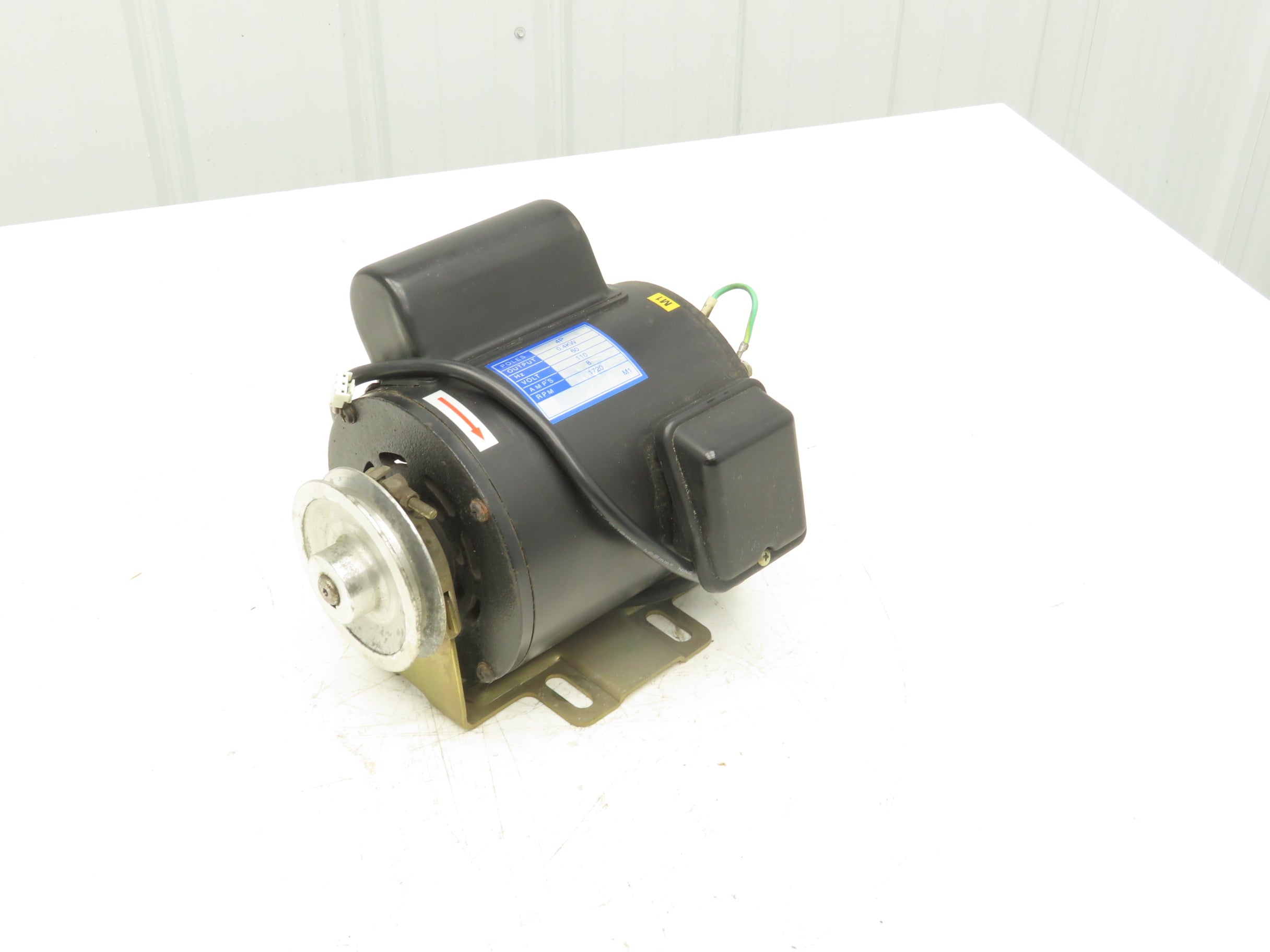 Transpak T6-6-30051 Electric Motor 1/2Hp 110VAC 1720 RPM Off Beta Plus ...