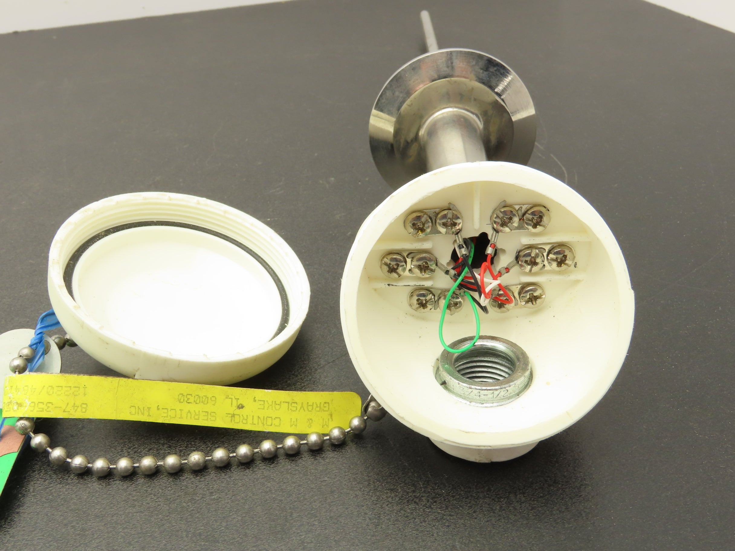Pyromation R5T285L483-10-CIP-2-5-63 RTD Temperature Sensor 10"Probe St ...