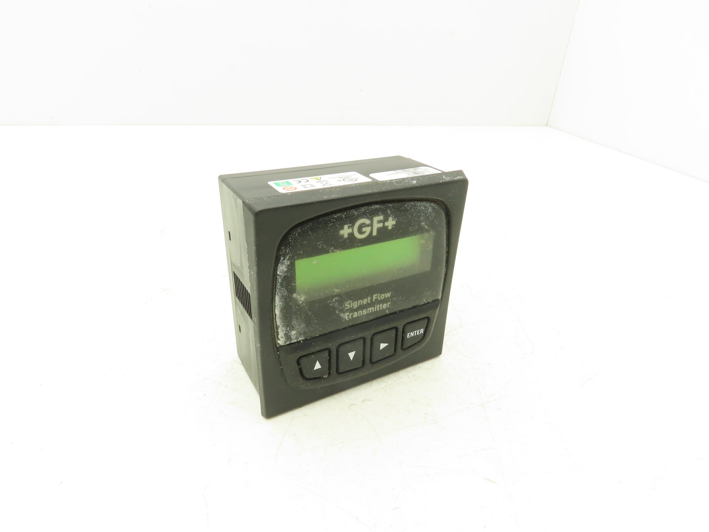 Signet 385501P +GF+ Flow Transmitter 12-24VDC 3-8550.401-1 Rev D3 ...