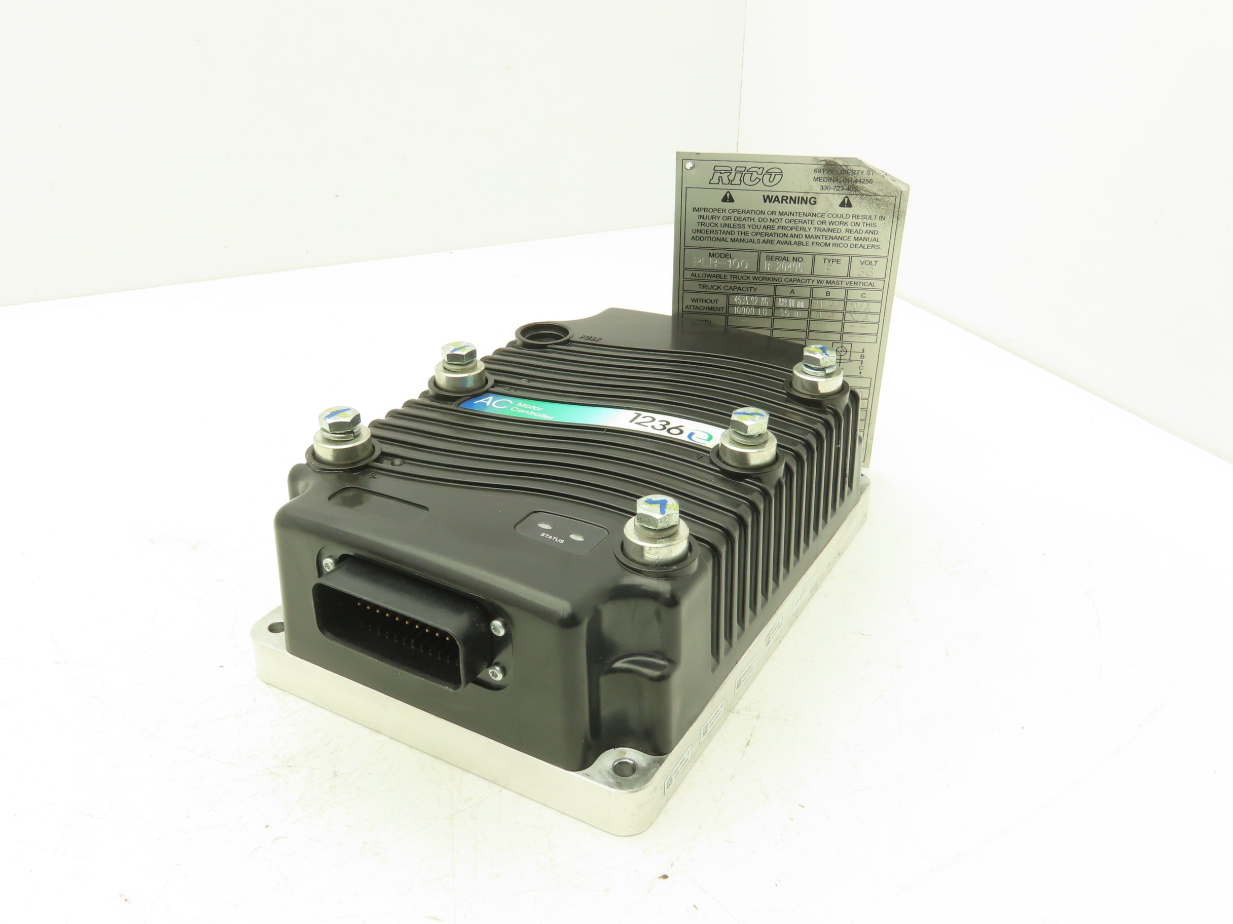 Curtis 1236E-4521 Forklift DC Motor Speed Controller 24-36V Off Rico P ...