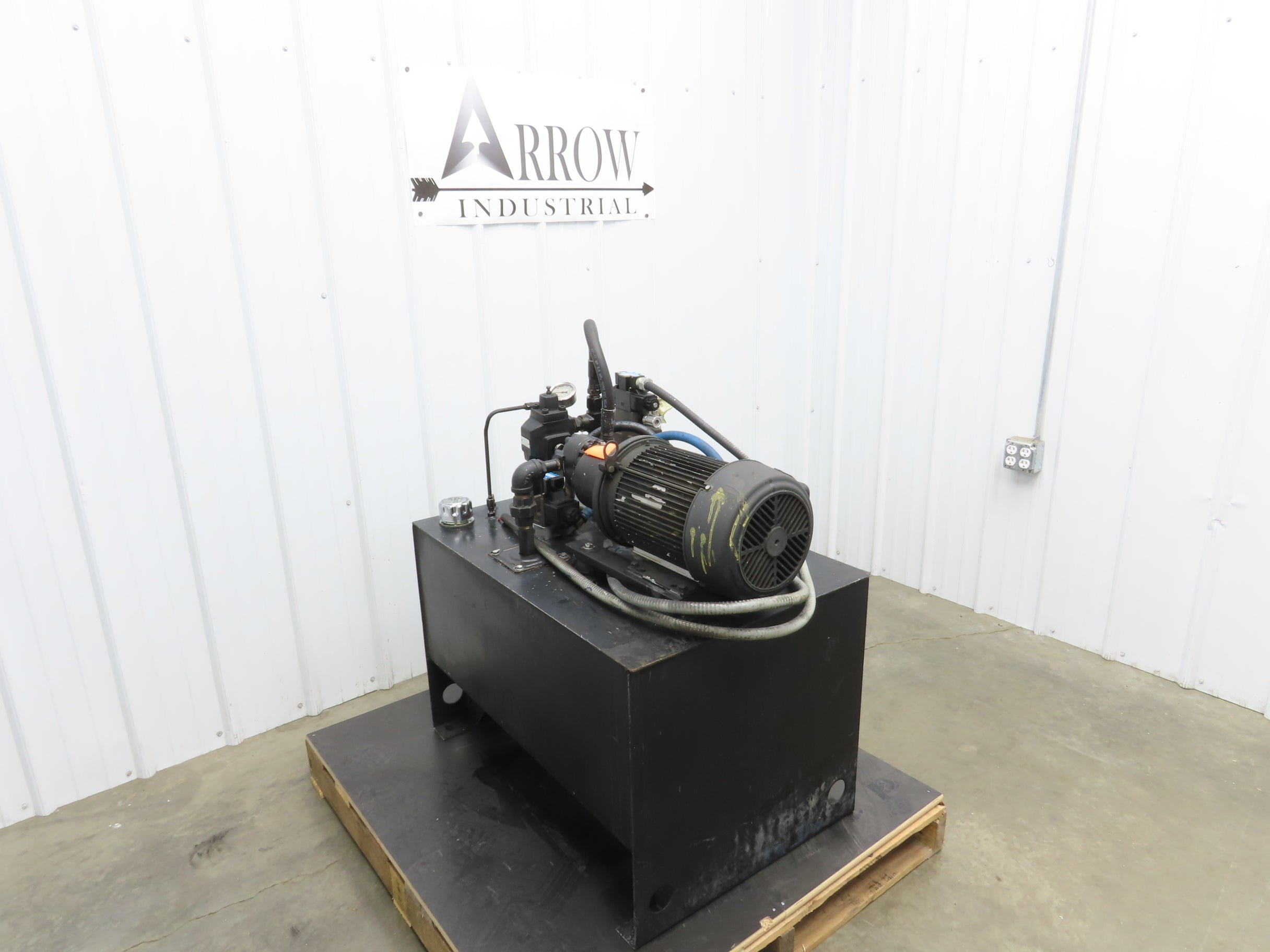 US Motors Hydraulic Power Unit 50 Gallon 5Hp 208-230/460V 3PH – ARROW ...