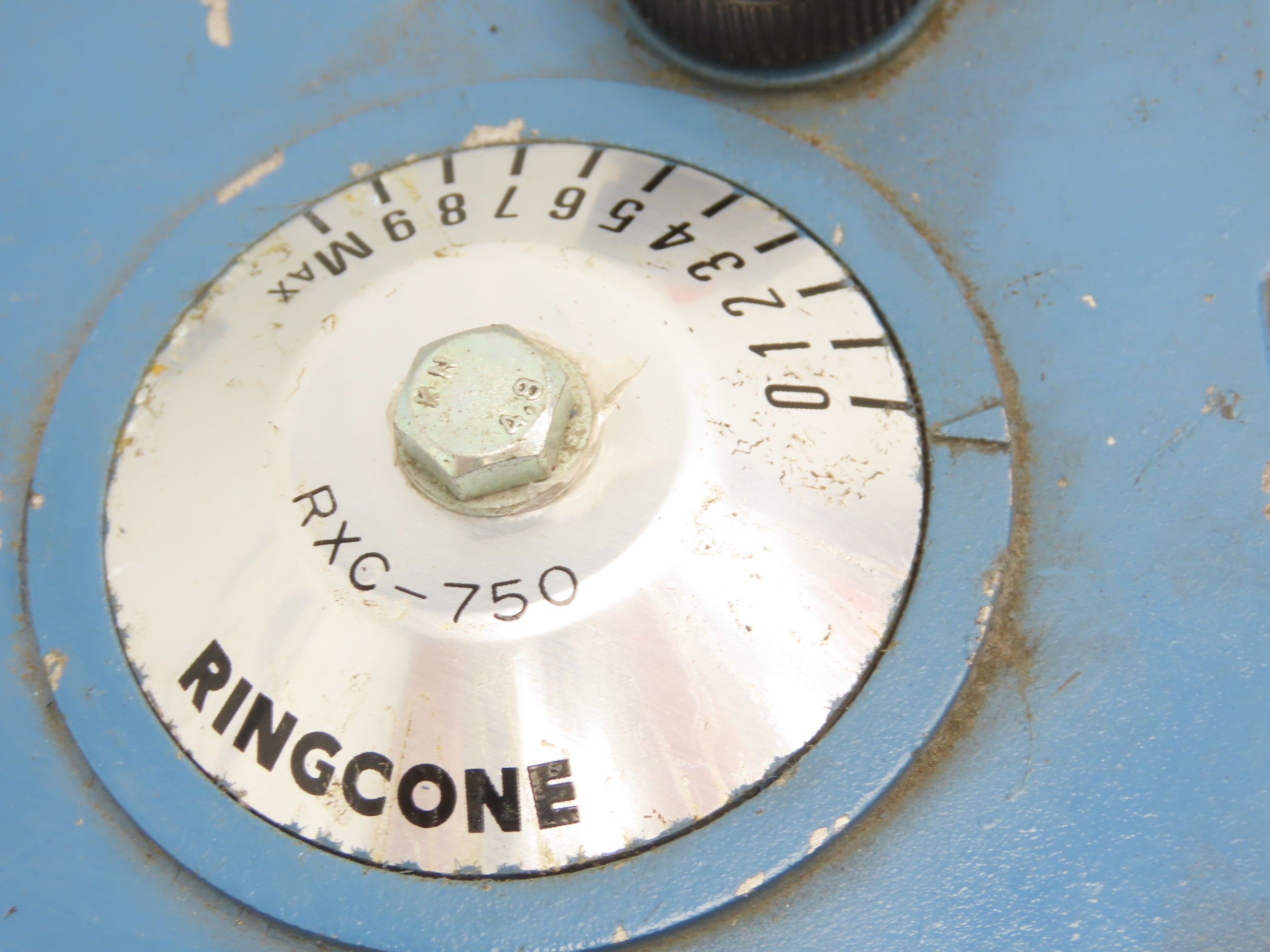 Nidec Shimpo RXC-750 Ringcone Inline Gearbox 0-18 RPM Adjustable Speed ...