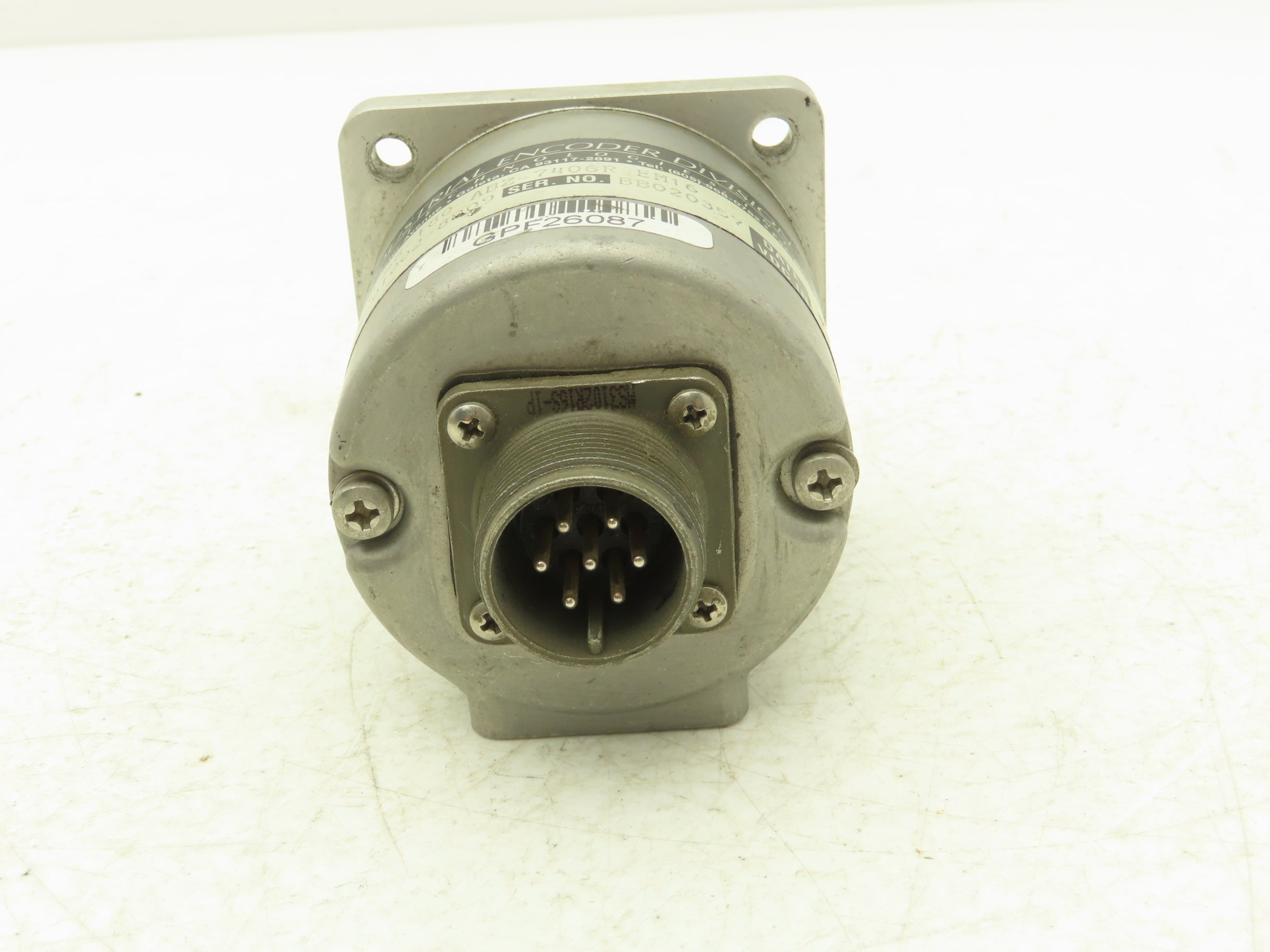 BEI Industrial H25D-SS-180-ABZ-7406R-EM16 Rotary Encoder 5V 3/8" Shaft ...