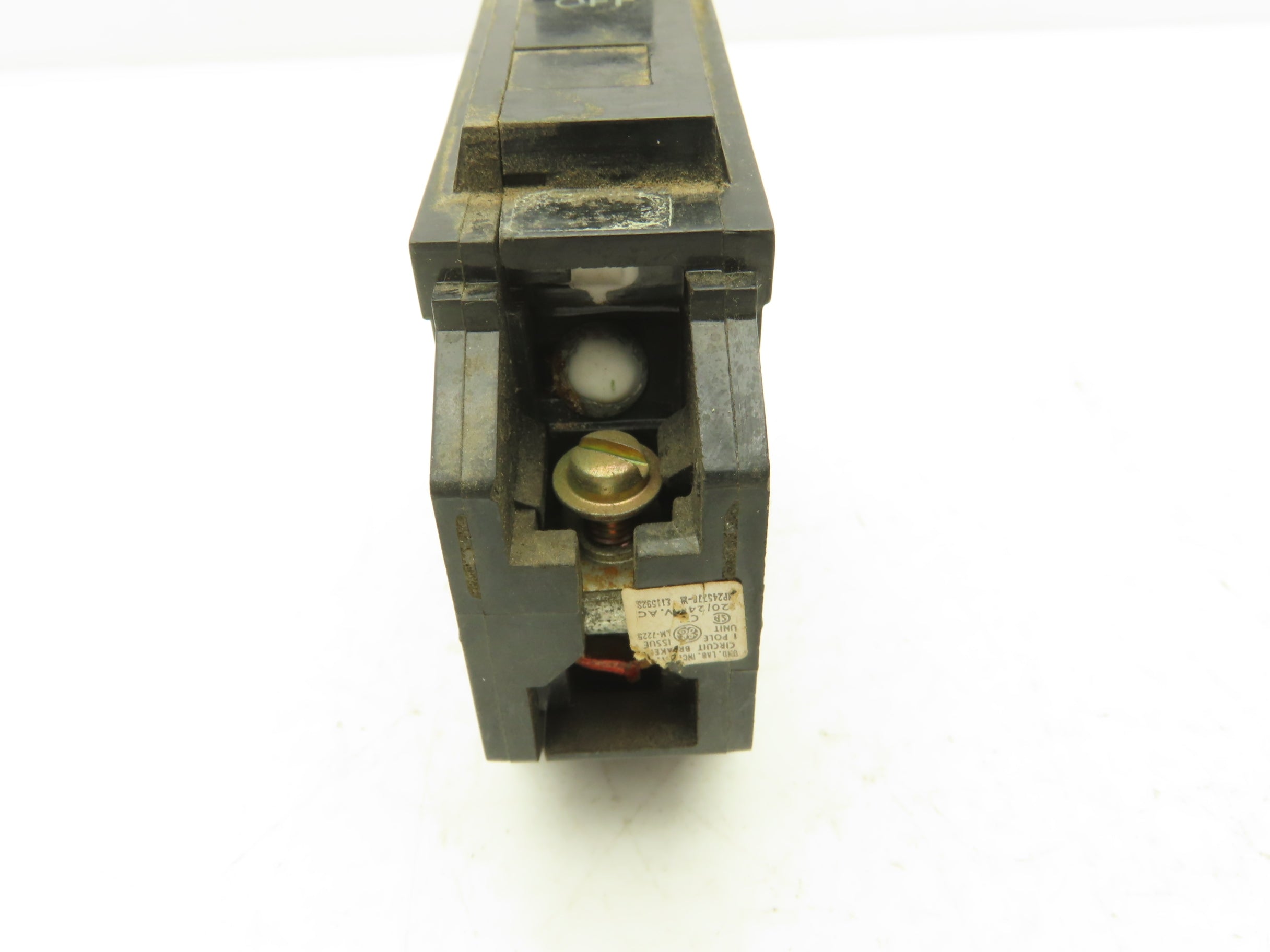 General Electric THQB1120 Circuit Breaker 1-Pole 20A Bolt-In 120/240V ...