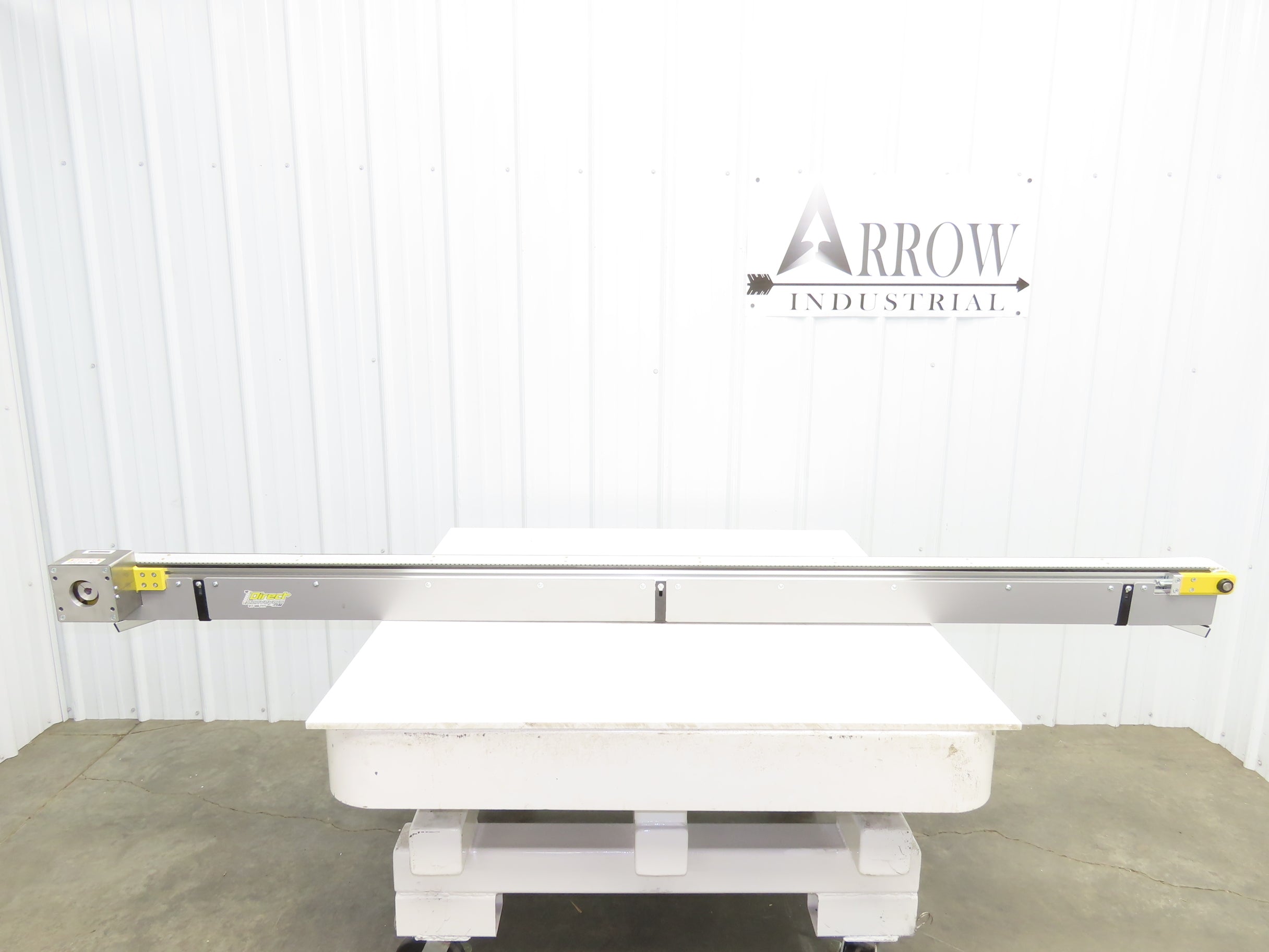 Direct Conveyors 50mm Indexing Timing Belt Conveyor 2515mm Length -No ...