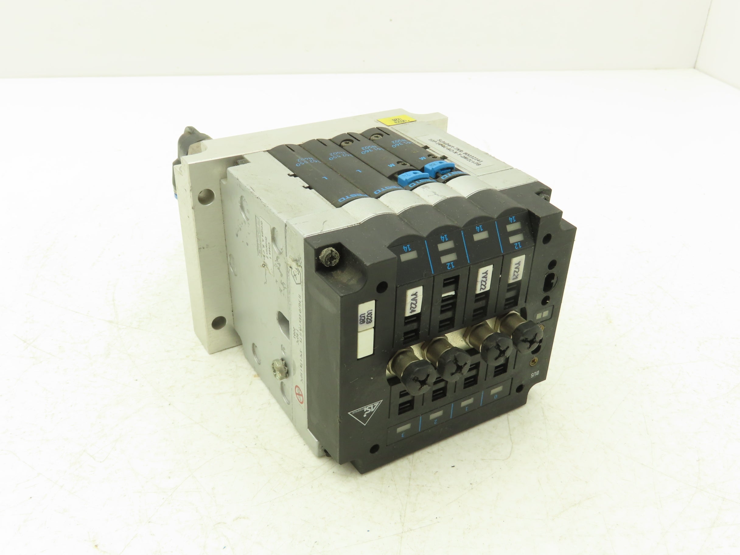 Festo CPV14-GE-ASI-4E4A M8 Pneumatic Solenoid Valve 4-Station 24VDC 16 ...