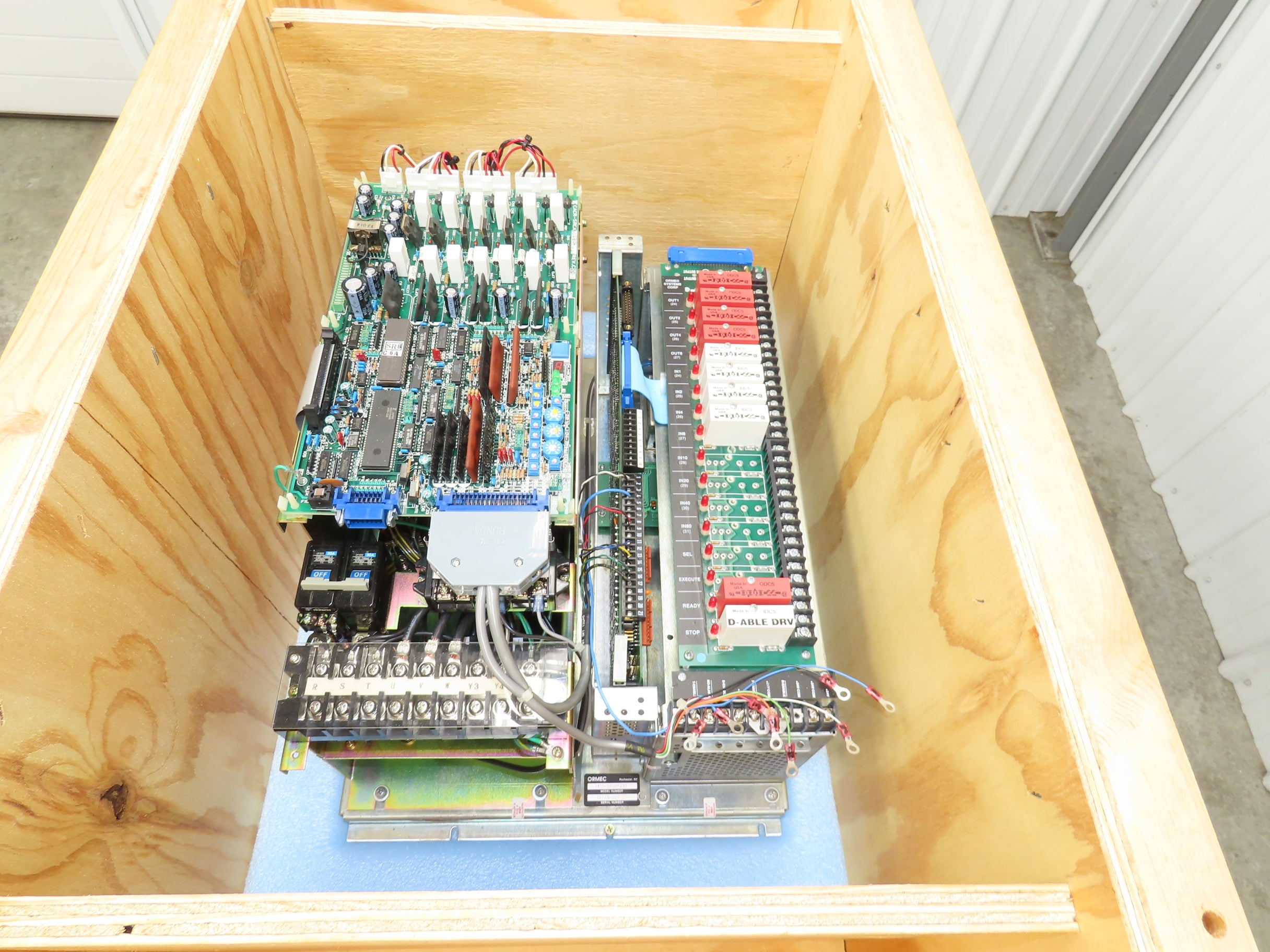 Ormec MCS-S45H*231 AC Servo Motor Drive Controller Helical Chopper ...