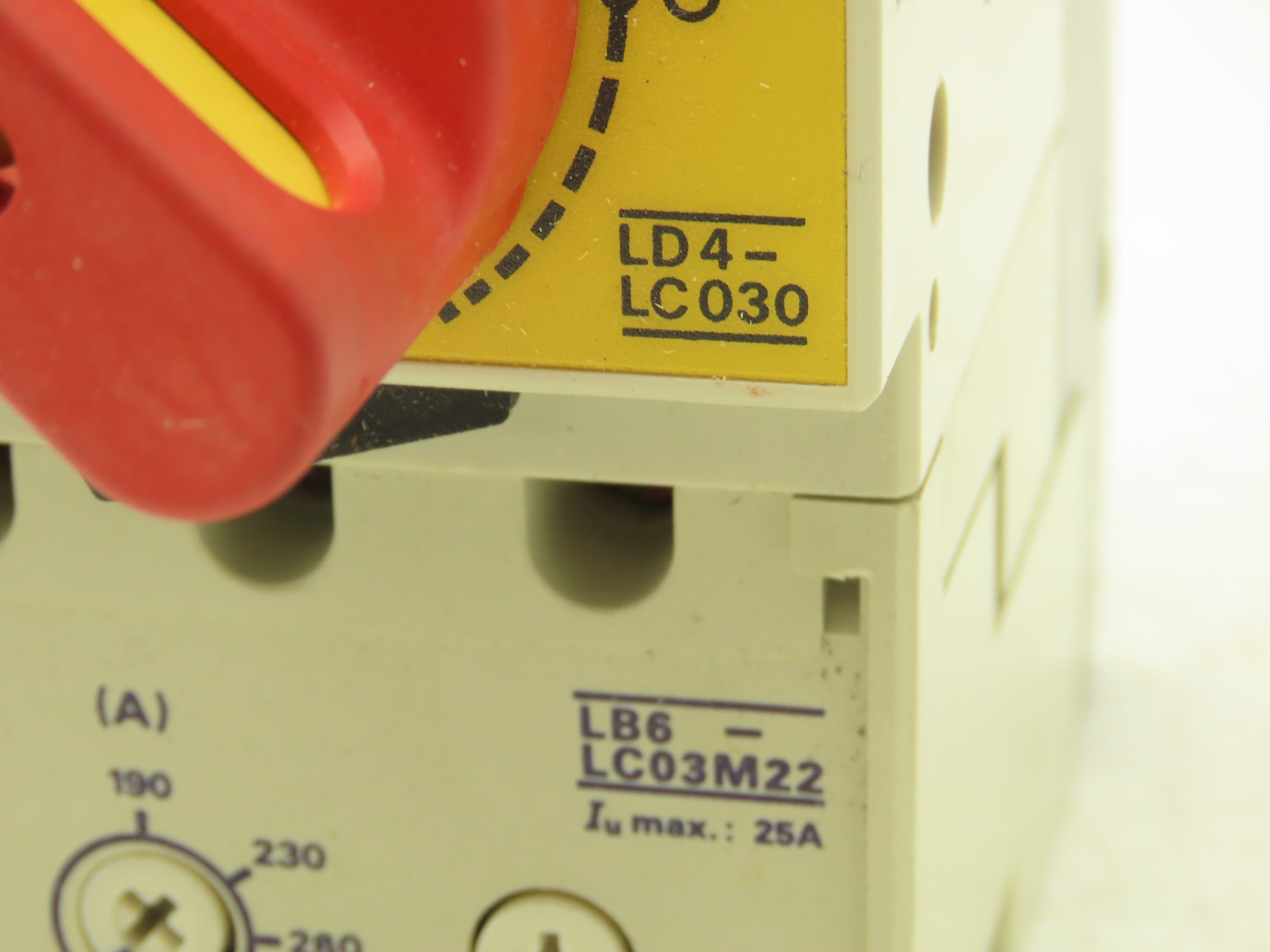 Telemecanique LD4-LC030 Integral 32 Motor Starter 3-Pole 32A 120V Coil ...