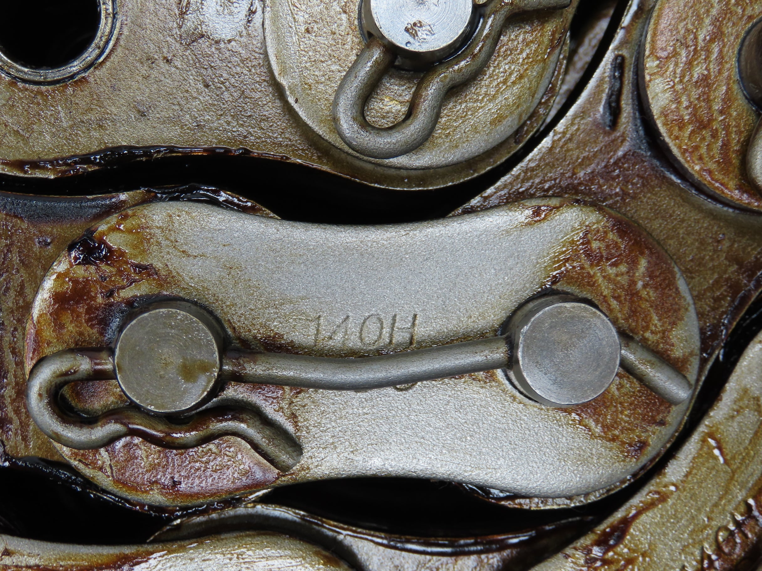 Allied Locke 140H-XDO-3CP 3 Strand Roller Chain 1-3/4" Pitch 1" Roller ...