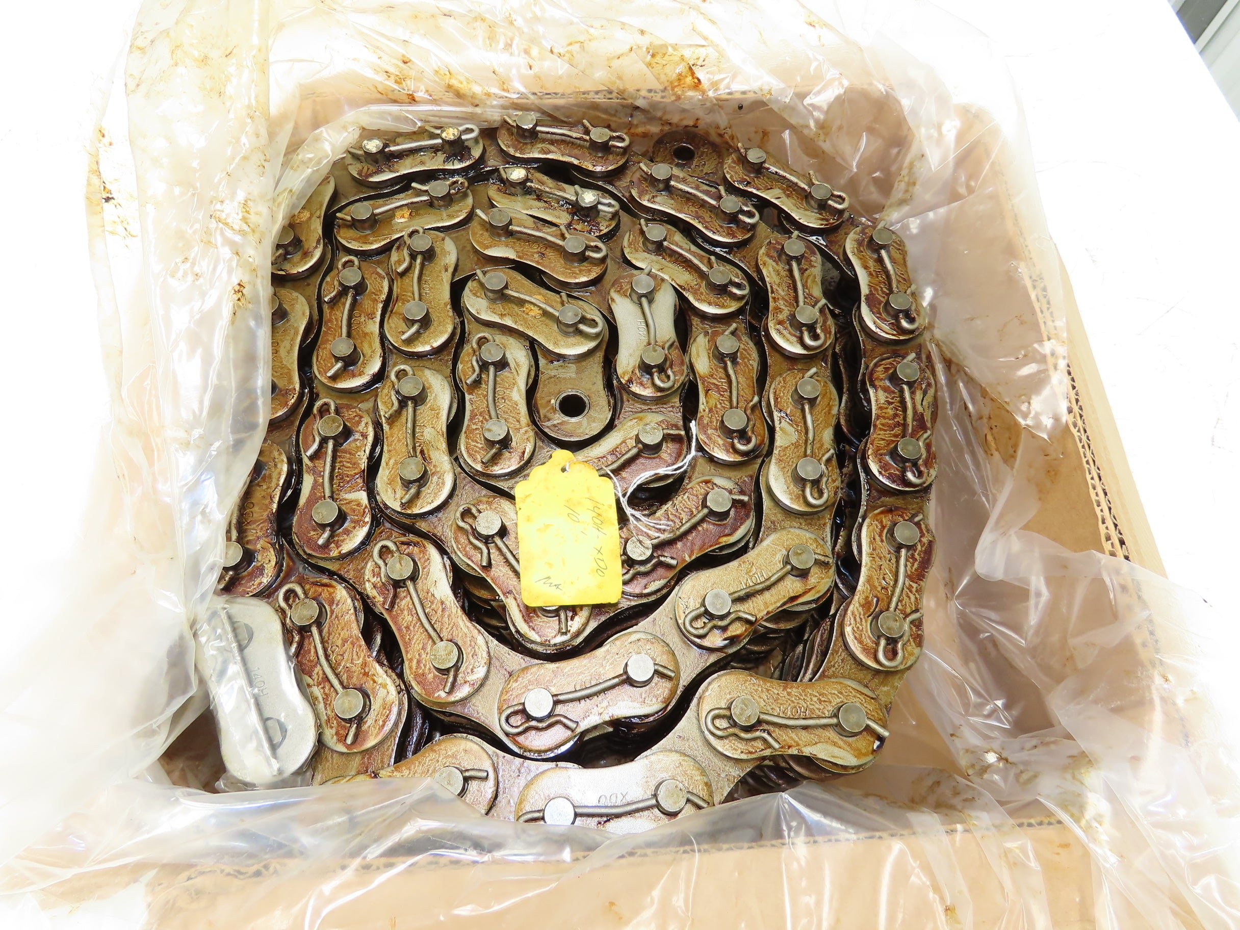 Allied Locke 140H-XDO-3CP 3 Strand Roller Chain 1-3/4" Pitch 1" Roller ...