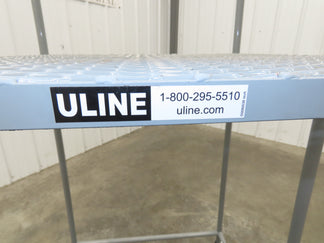 Uline H-1082-20 Rolling Ladder 4 Step 20" Work Platform 40" Top Step 4 ...