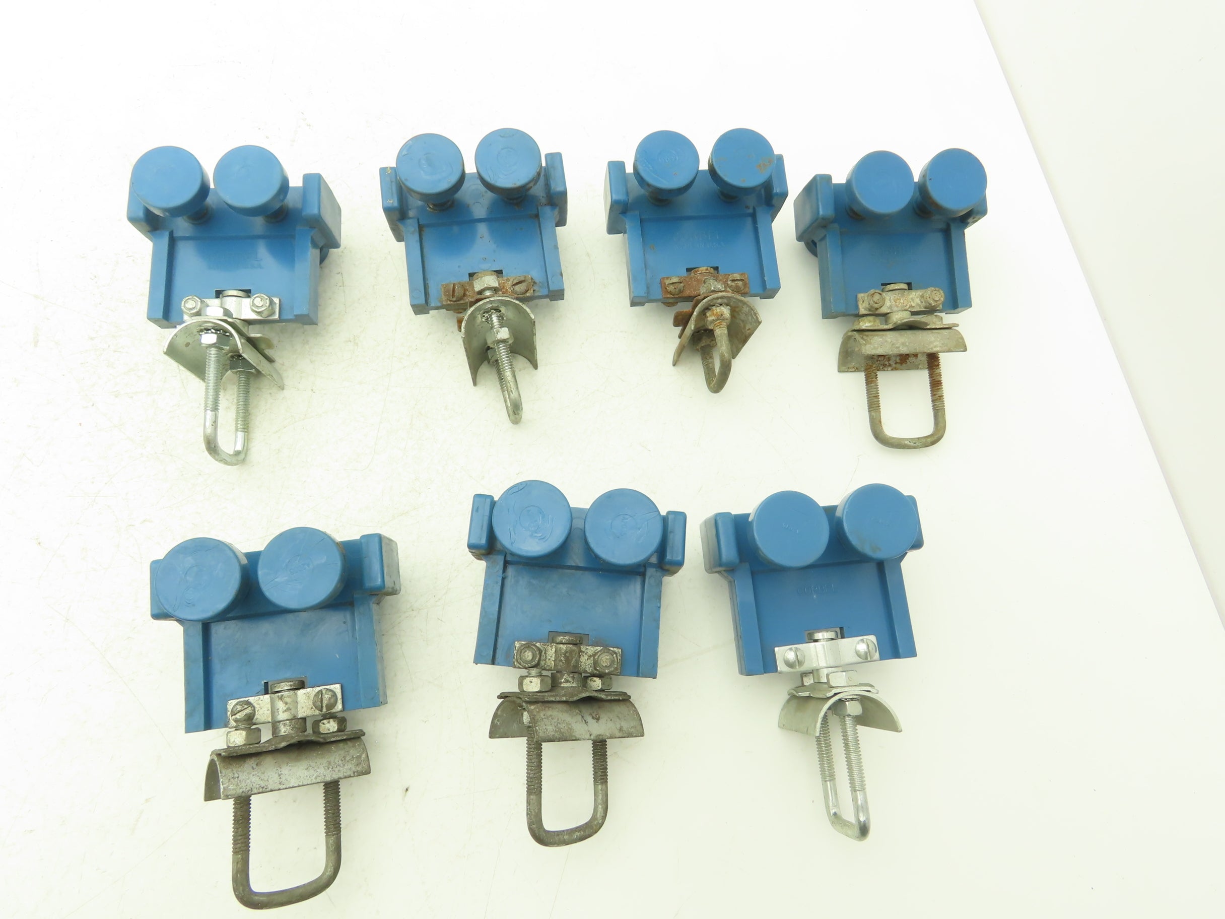 Gorbel A2035 Festoon Cable Trolley Bridge Crane S500 Rail Lot of 7 ...