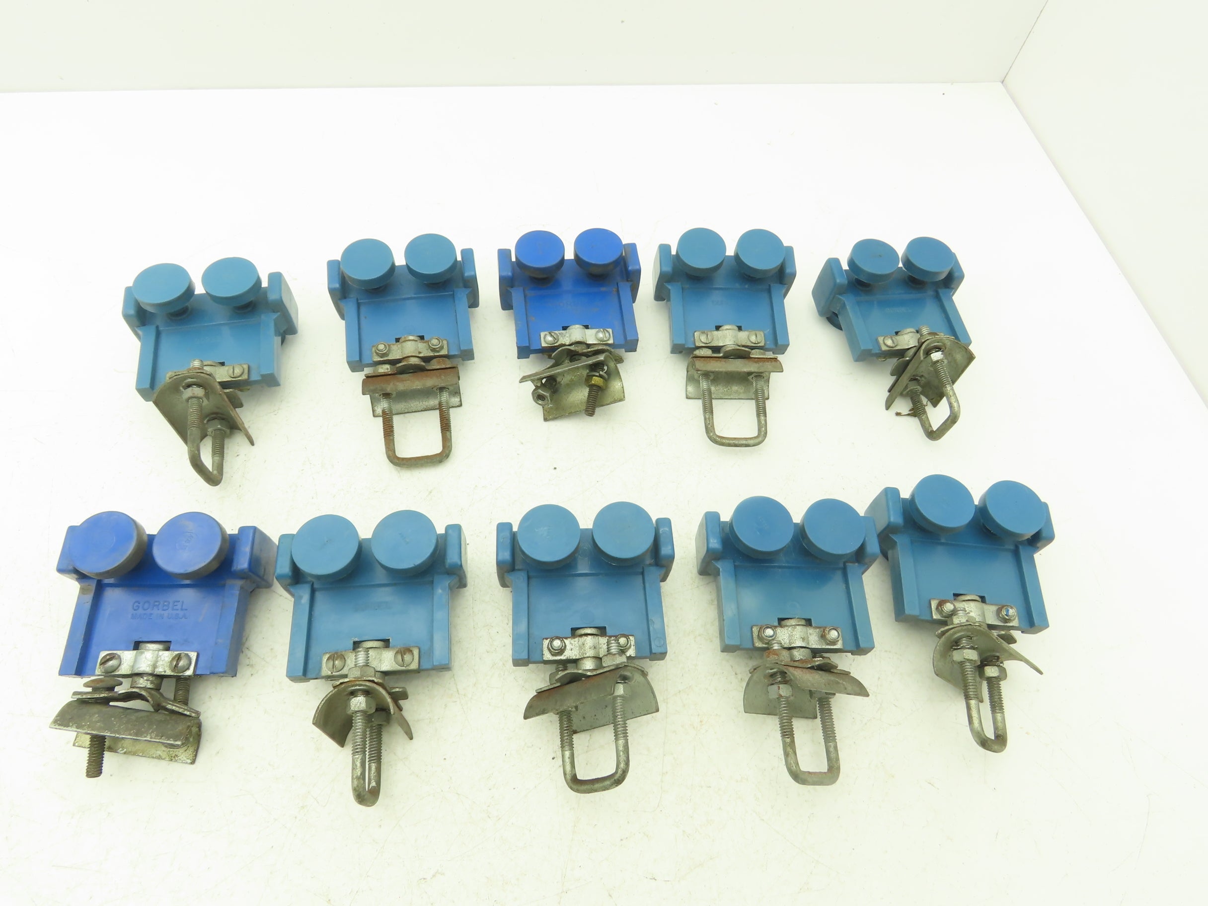 Gorbel A0535 Festoon Cable Trolley Bridge Crane S500 Rail 2-1/8"W Lot ...