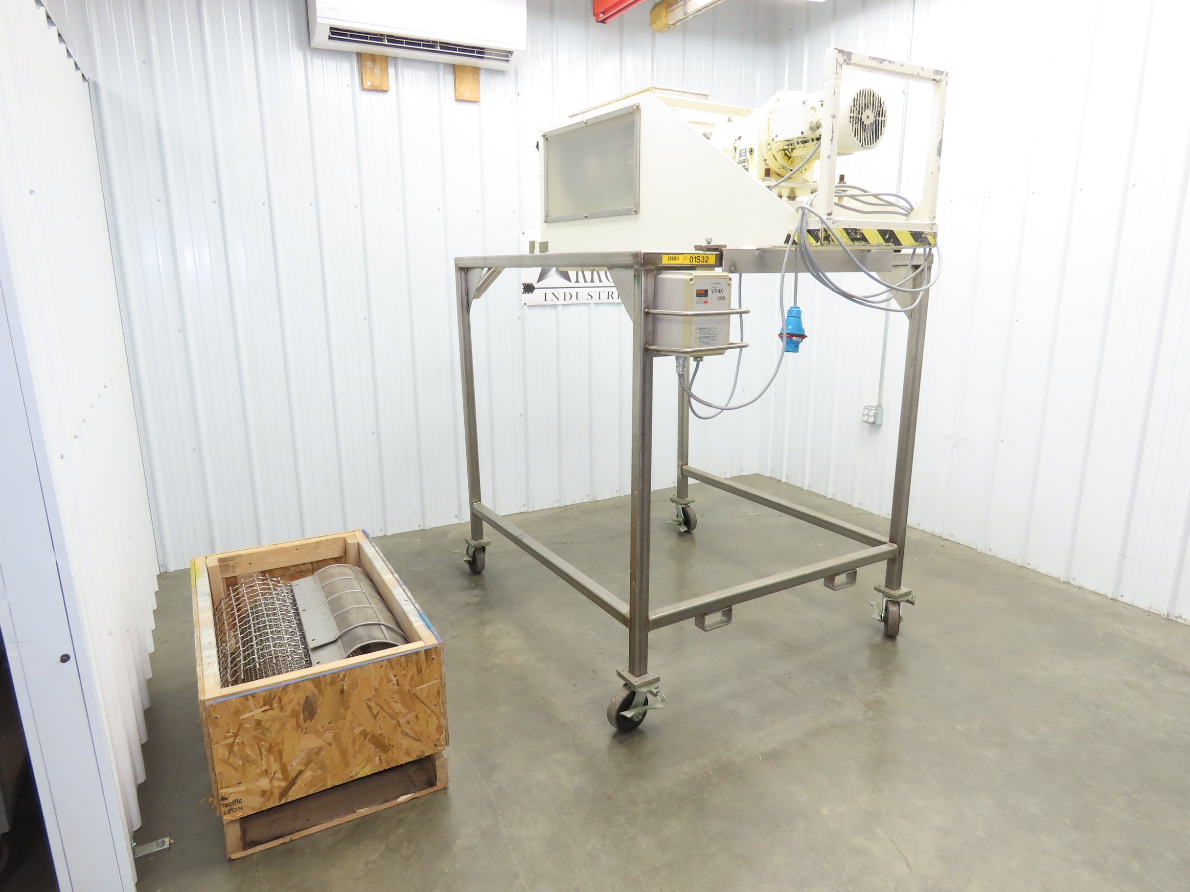 Jantec Food Grade Rotary Granulator Sifter Cereal Sizer Janasizer Conv ...