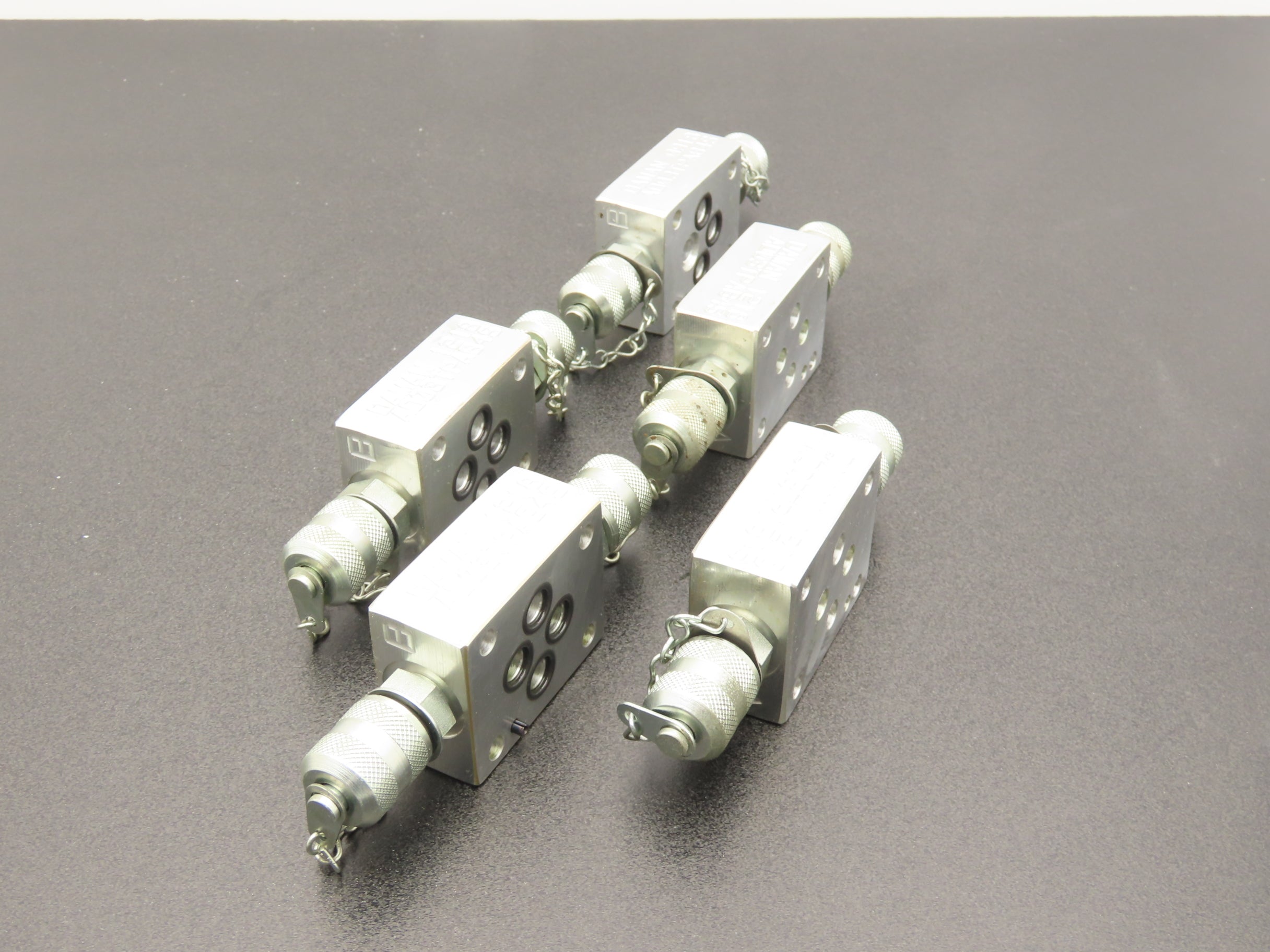 Daman AD03TPAB4S D03 A & B Port Tapping Plate SAE #4 With Lot of 5 ...