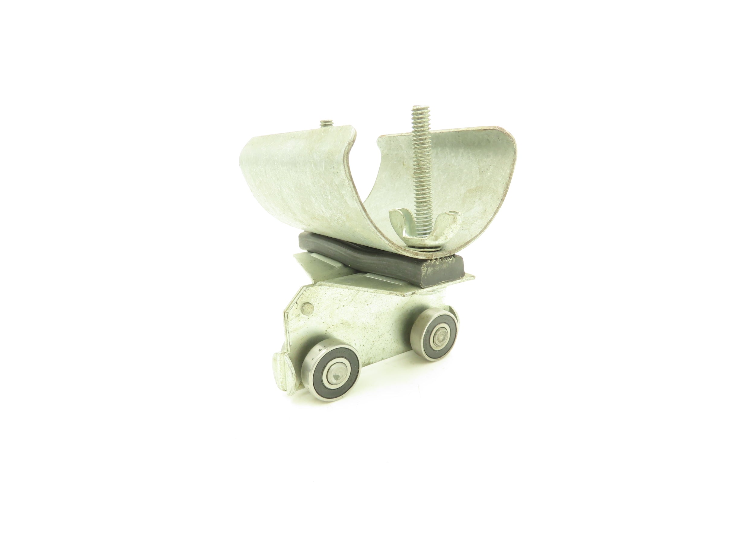 Festoon Flat Cable Trolley Steel Wheels/Saddle 2" Cable Lot of 4 ...