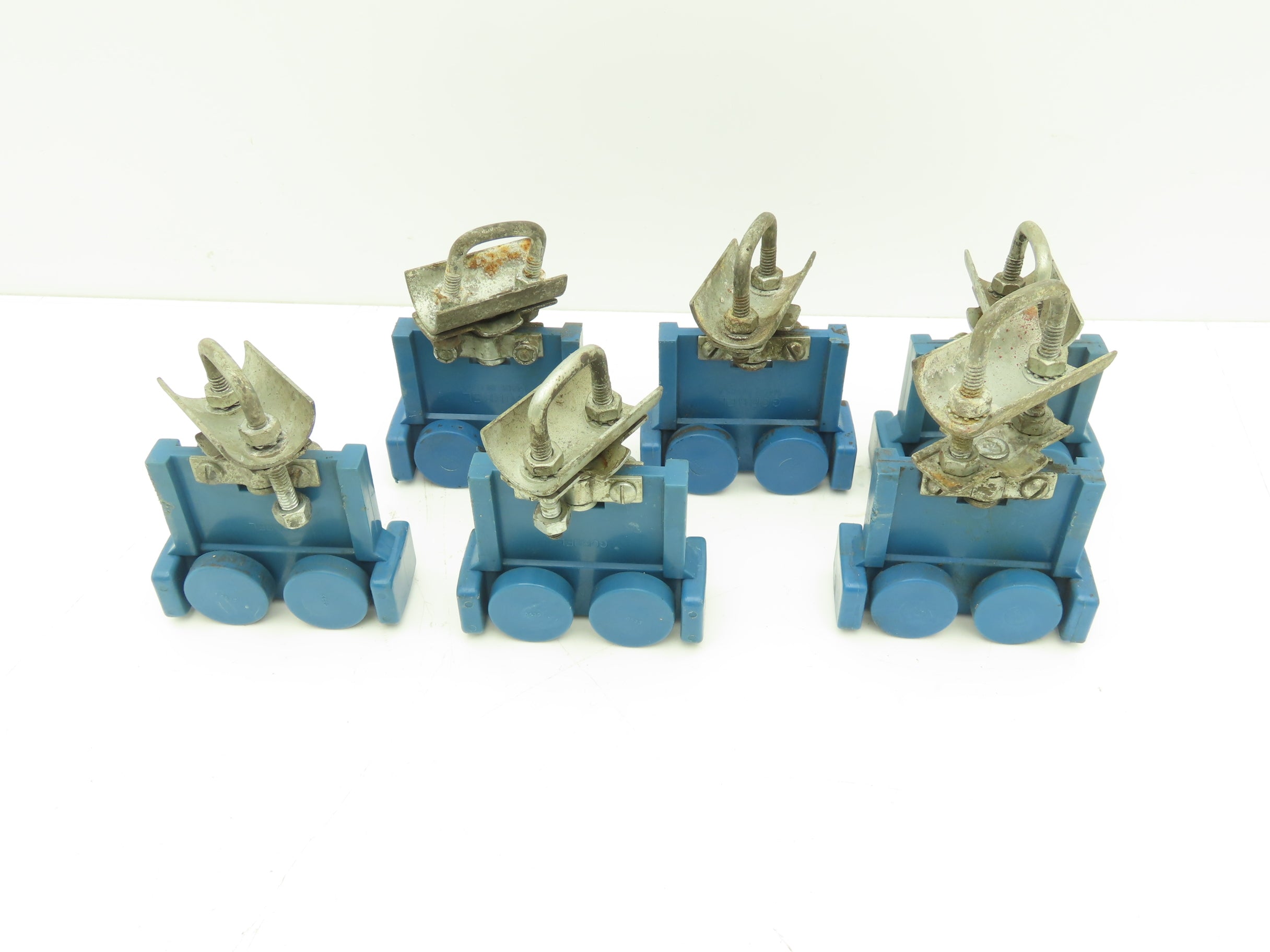 Gorbel 0535 Festoon Cable Trolley Bridge Crane S250 Rail Lot of 6 ...