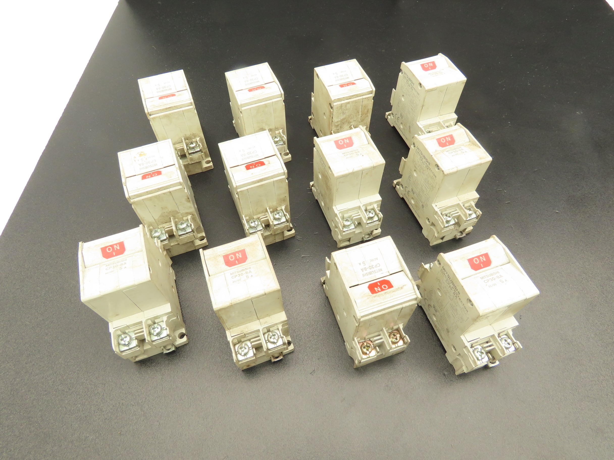 Mitsubishi CP30-BA 5A Amp Circuit Breaker Protector 2-Pole 250VAC Lot ...