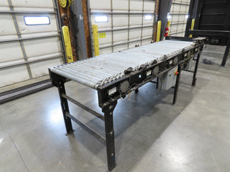 35.5"x 10' Accumulation Roller Conveyor 32"BF 24V O-Ring UniDrive ZPA ...