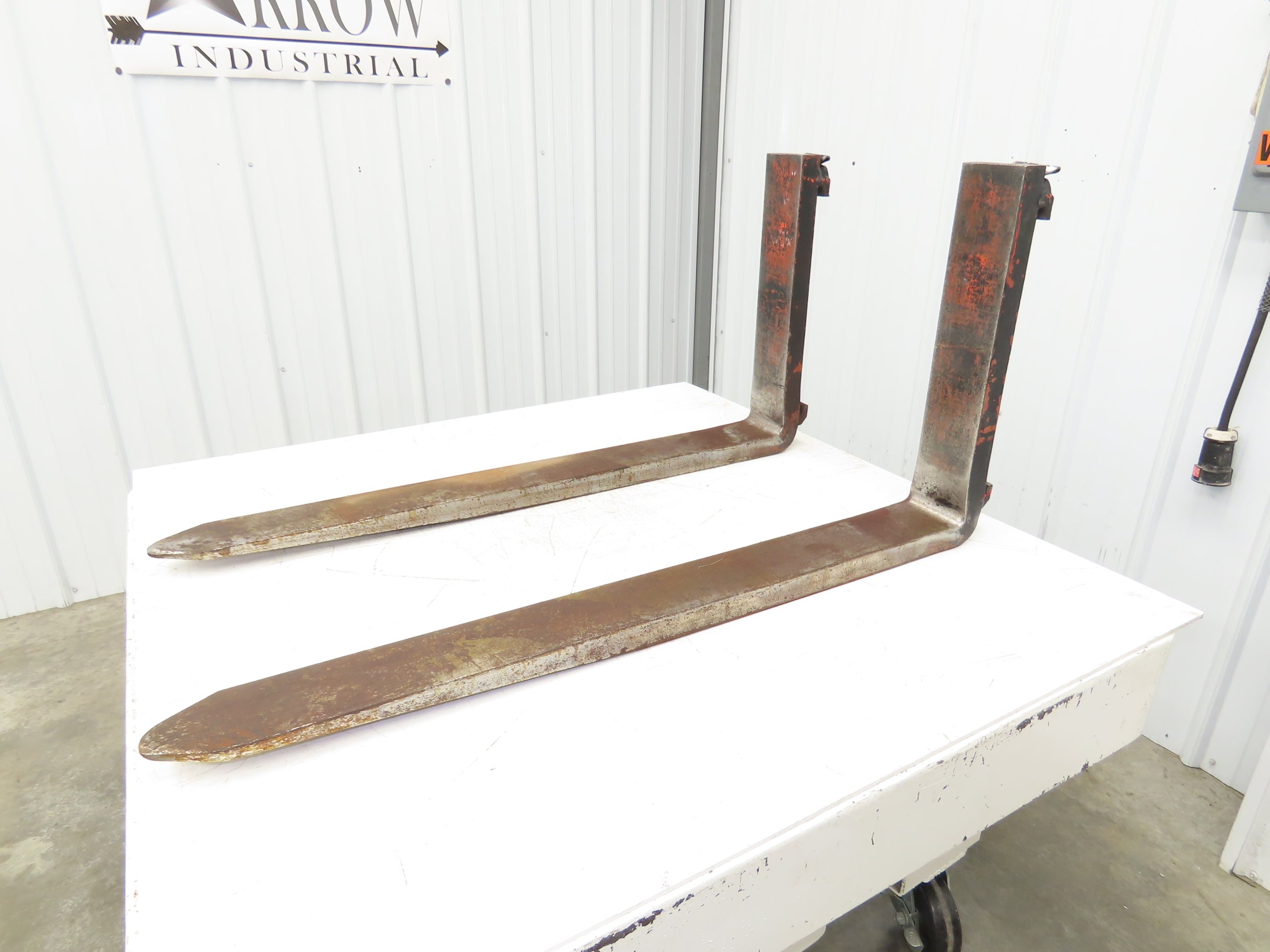 Kenhar 820-005-033/004 4x42" Class 2 Steel Forklift Forks 16" Carriage ...