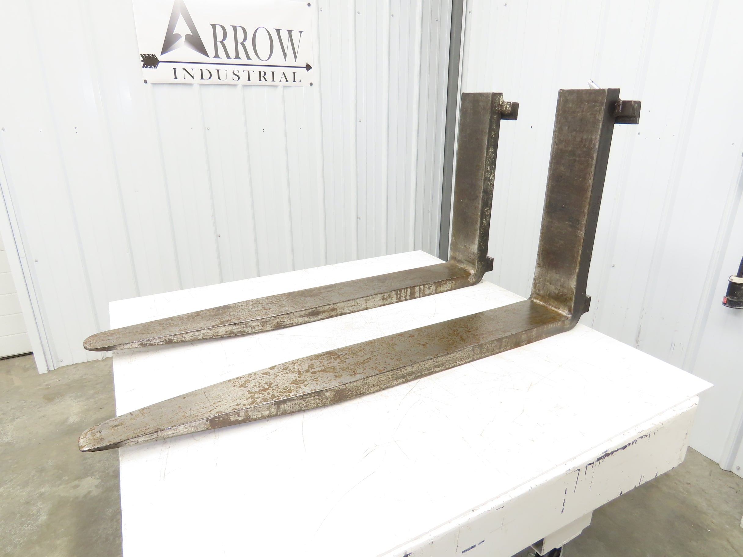 Kenhar K551 6x47.5" Class 3 Steel Forklift Forks 20" Carriage 8000 lb ...