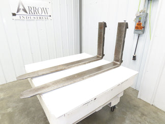 Cascade 1048447 5 X 53" Class 3 Steel Forklift Forks 20" Carriage 1-Pa ...