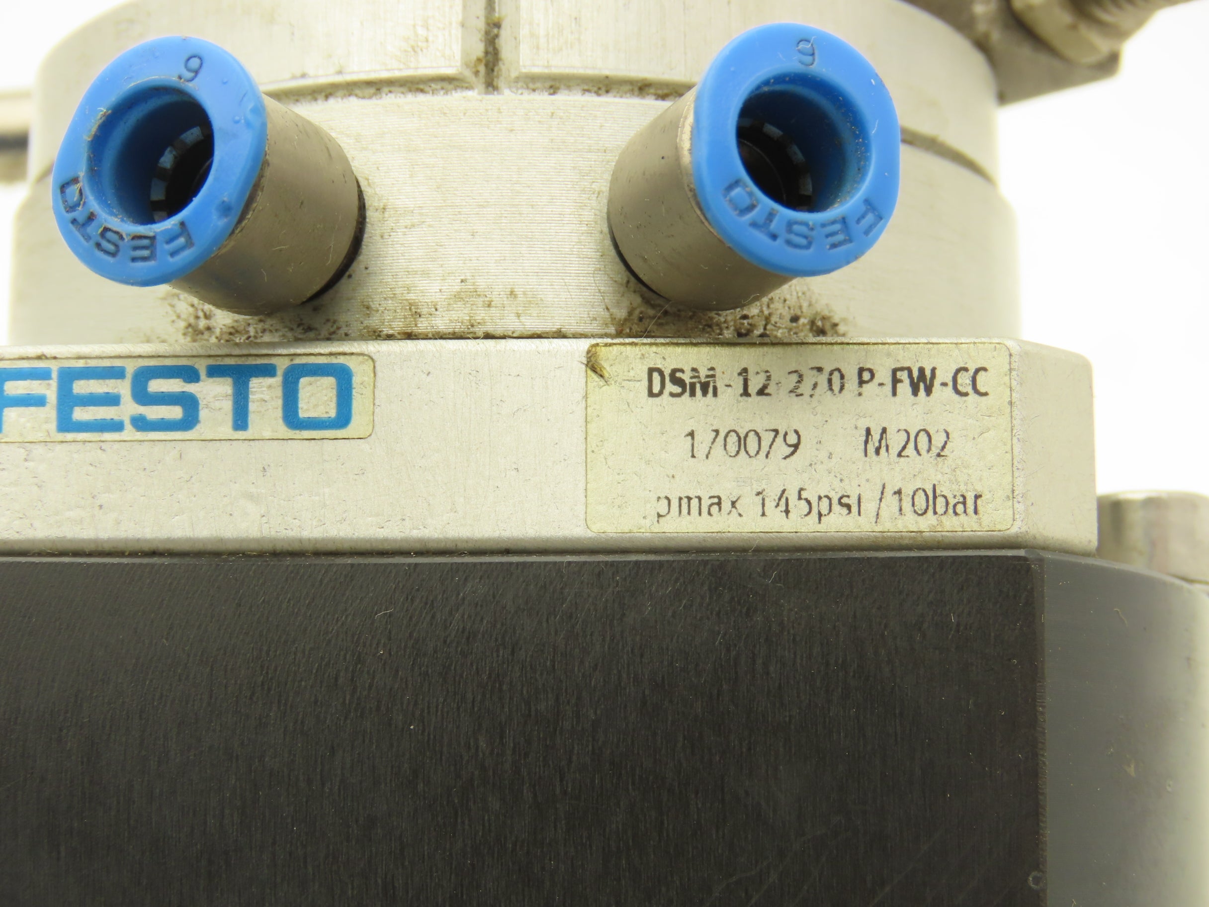 Festo DSM-12-270 P-FW-CC Double Acting Semi-Rotary Vane Actuator W/ Me ...