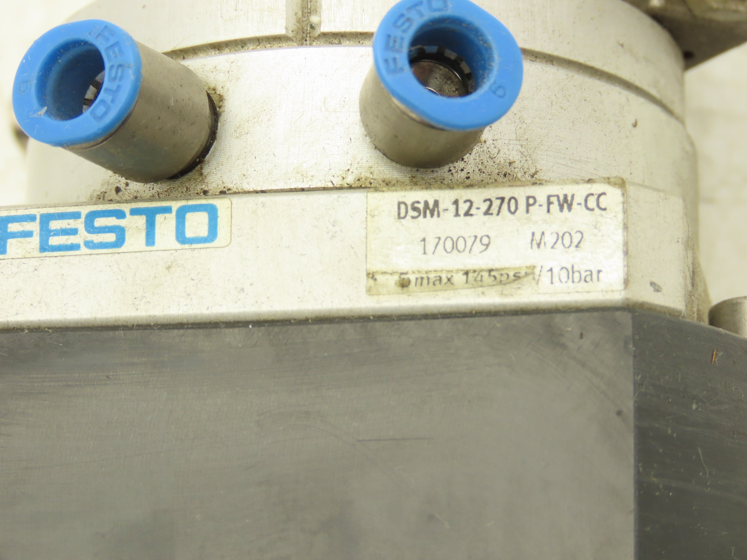 Festo DSM-12-270 P-FW-CC Double Acting Semi-Rotary Vane Actuator W/ Me ...