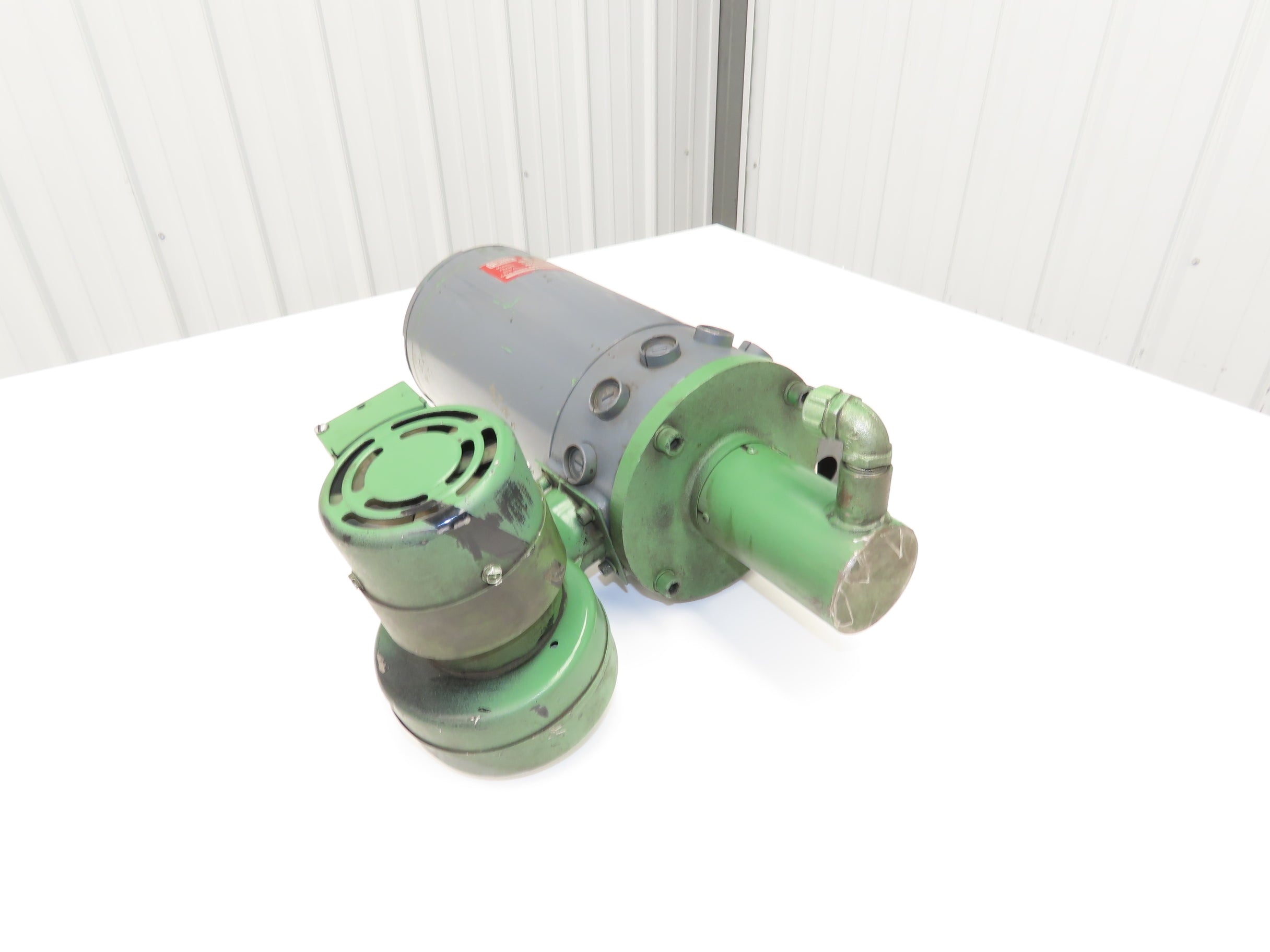 Porter Peerless 181-18-0057-0 DC Motor w/Encoder & Blower 7/8" Shaft D ...