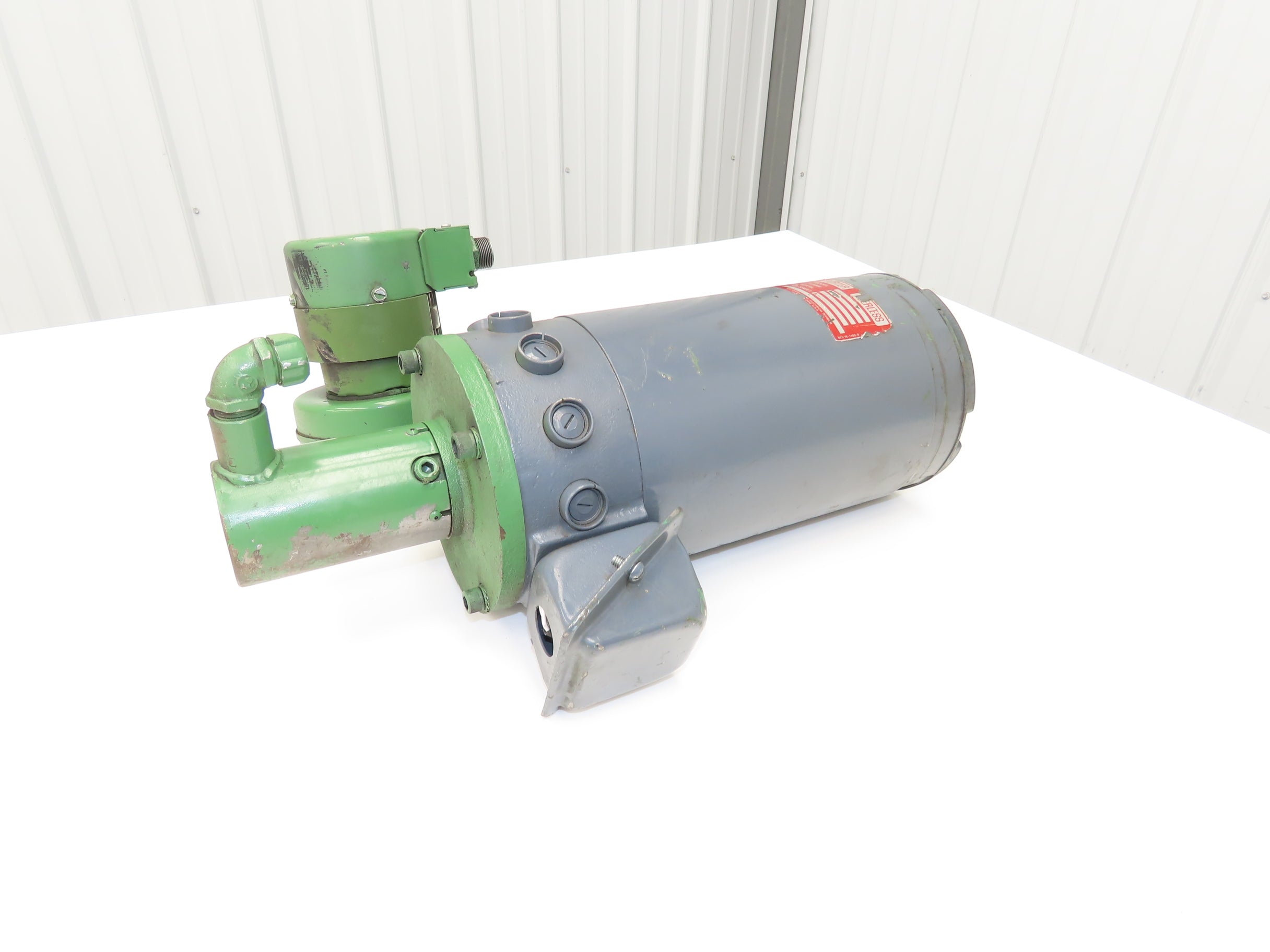Porter Peerless 181-18-0057-0 DC Motor w/Encoder & Blower 7/8" Shaft D ...