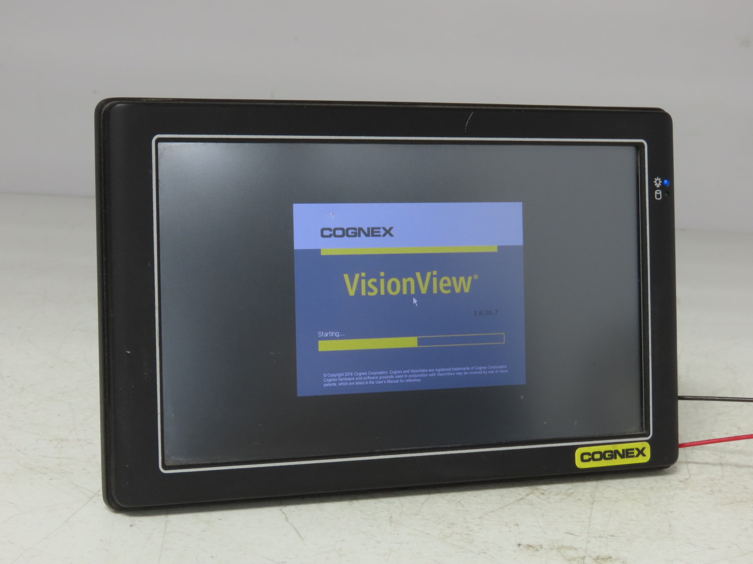 ICOP 825-0428-1R Cognex 9" Resistive Touch Panel 1024x600 LCD Screen P ...