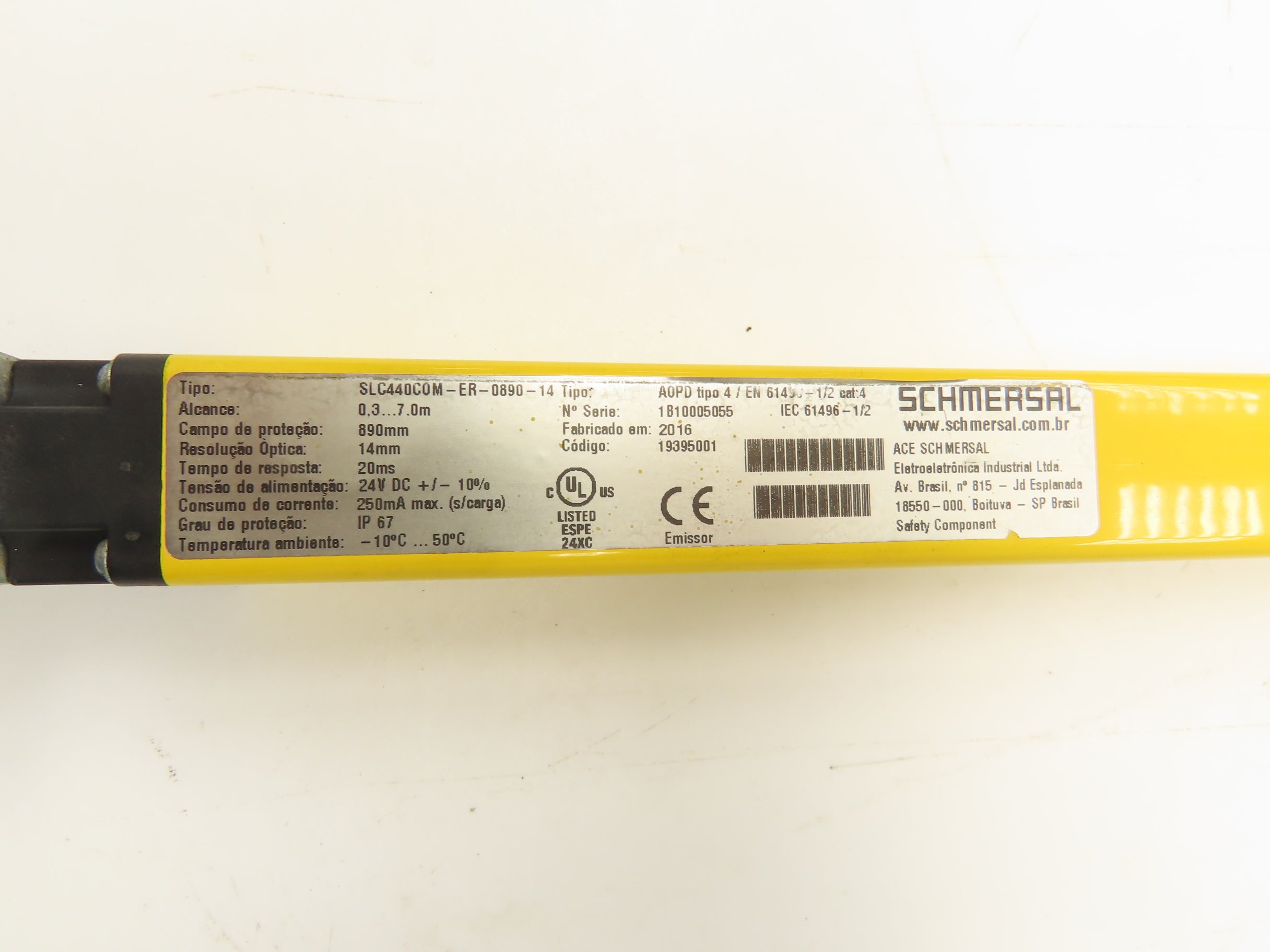 Schmersal SLC440COM-ER-0890-14 Safety Light Curtain Transmitter – ARROW ...