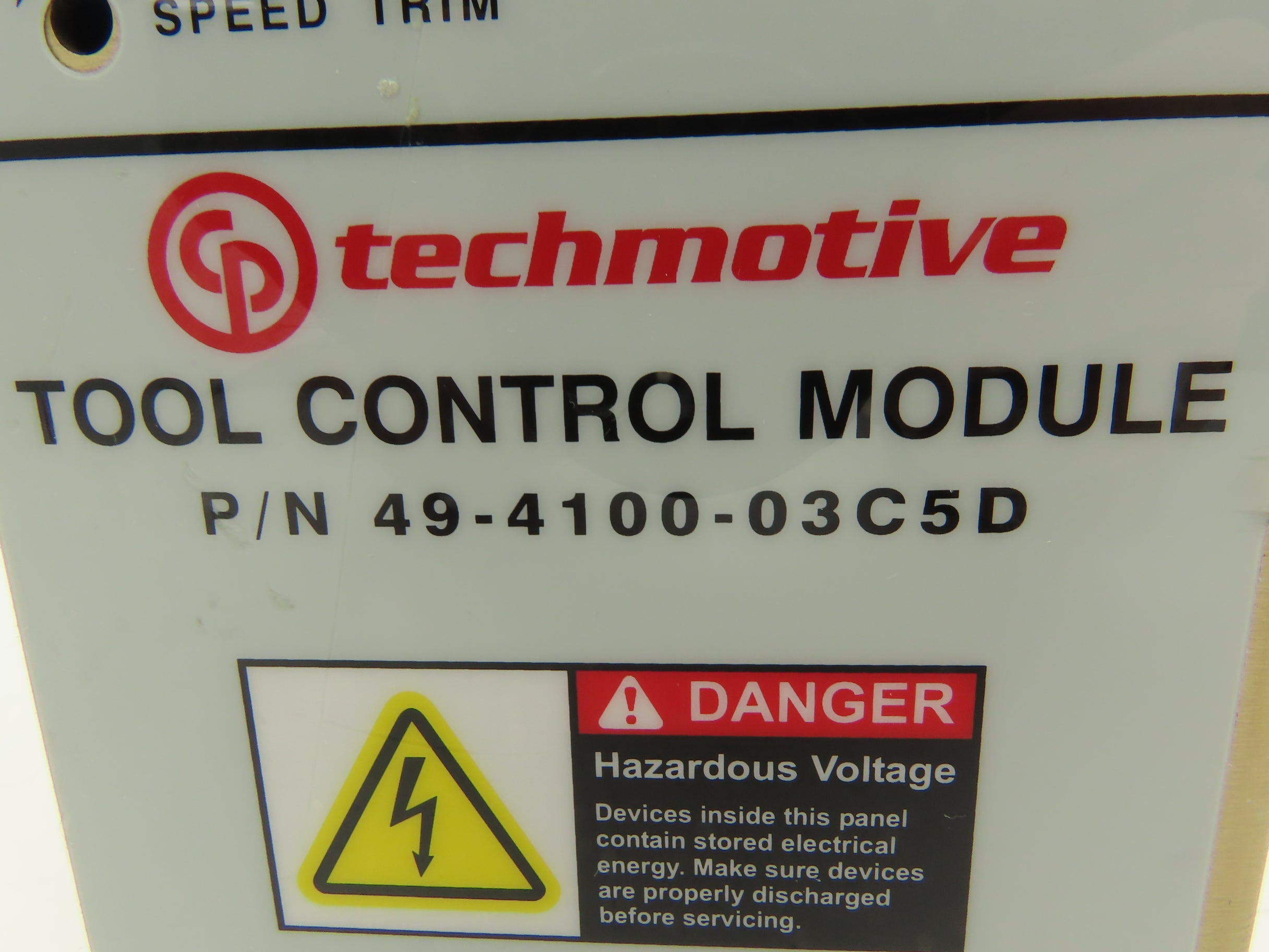 Tech-Motive 49-4100-03C5D Tool Control Module *Parts or Repair* – ARROW ...