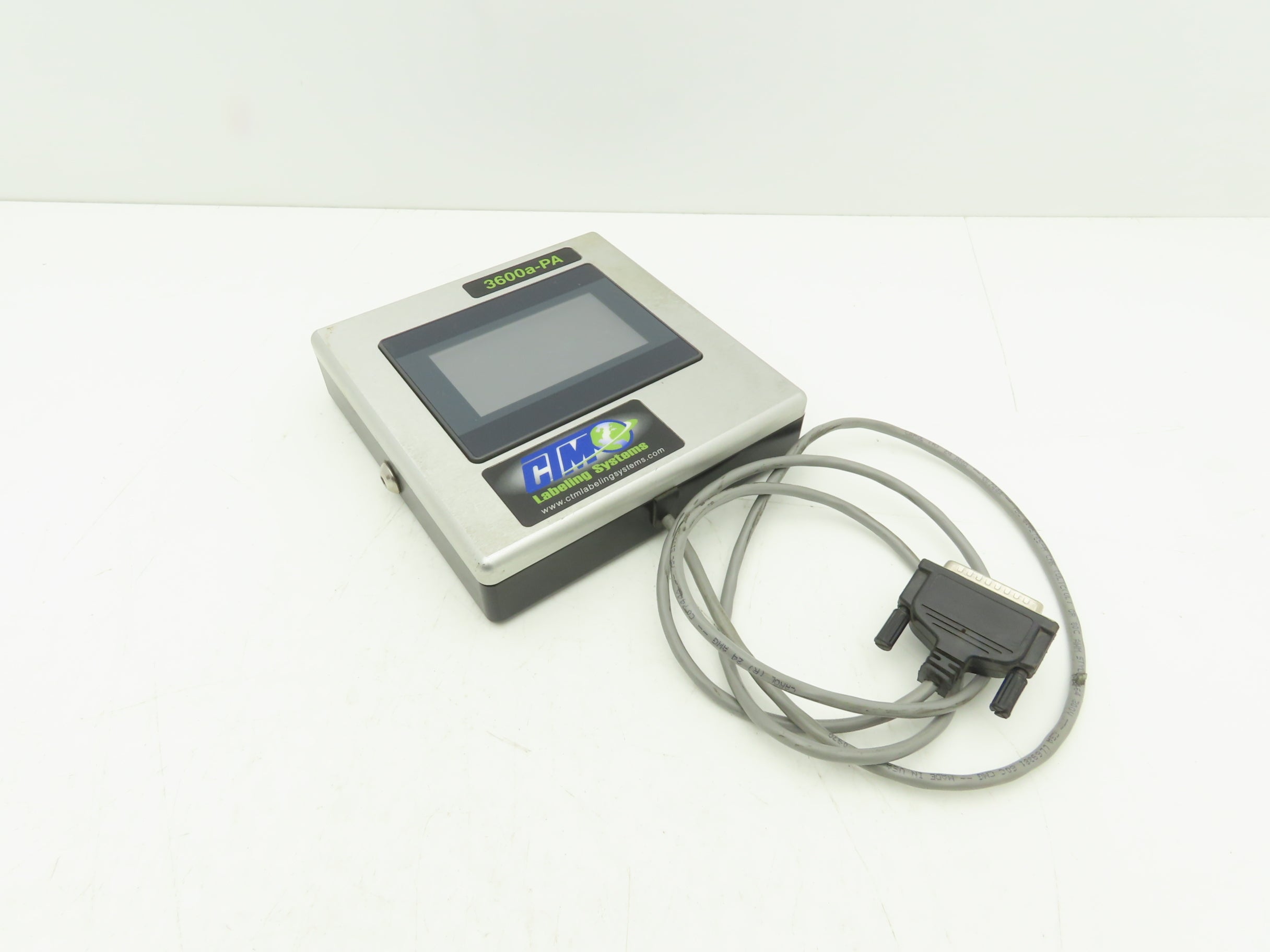 CTM Labeling Systems 3600a-PA Operator Interface Touch Panel w/ 25-Pin ...