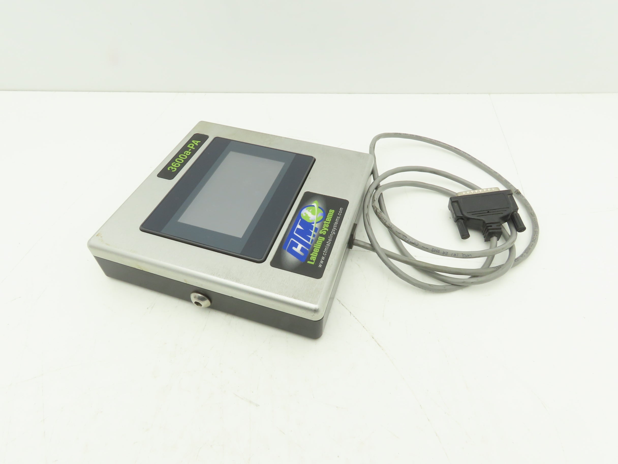 CTM Labeling Systems 3600a-PA Operator Interface Touch Panel w/ 25-Pin ...