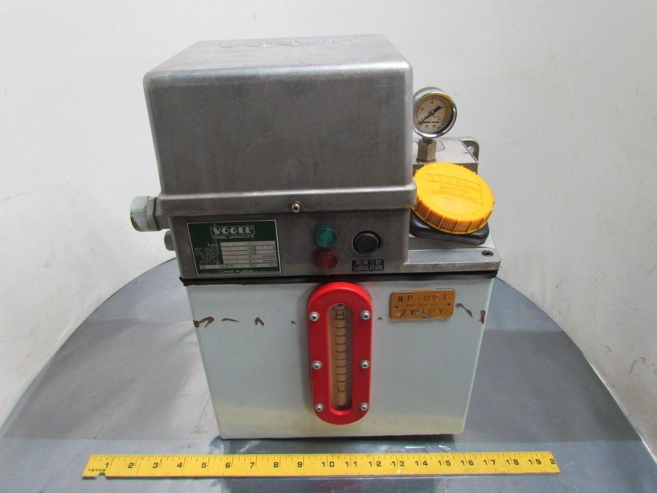 Vogel Mini5/BWW6 TK5 Centralized Lubrication Pump w/Reservoir .25 Lite ...