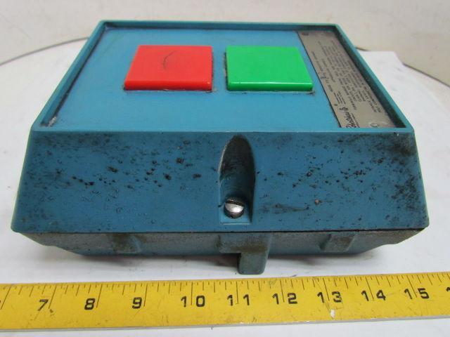 Start/Stop Pushbutton Enclosure Box Jog/Run Selector Switch 7-3/4"x4 ...