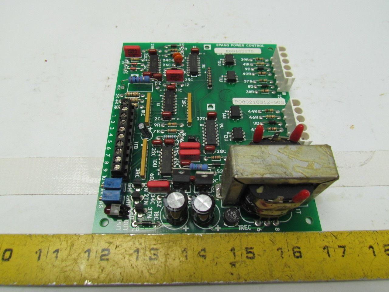 Sprang Power Control E6916-2575 / 83258 Rev A Circuit Board – ARROW ...