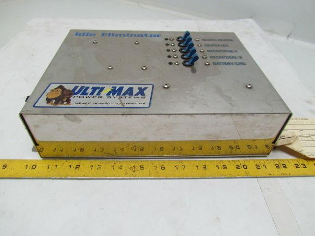 Ultimax Idle Eliminator Control Box Panel Semi Truck No Idle Generator ...